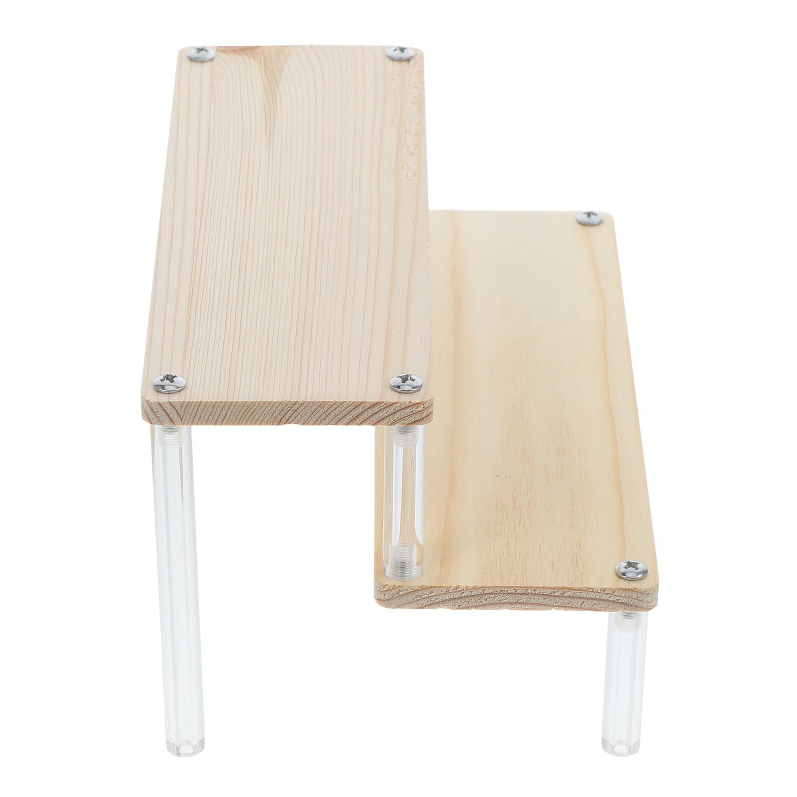 Wooden Acrylic Display Stand for Jewelry Cosmetics with Strong ...