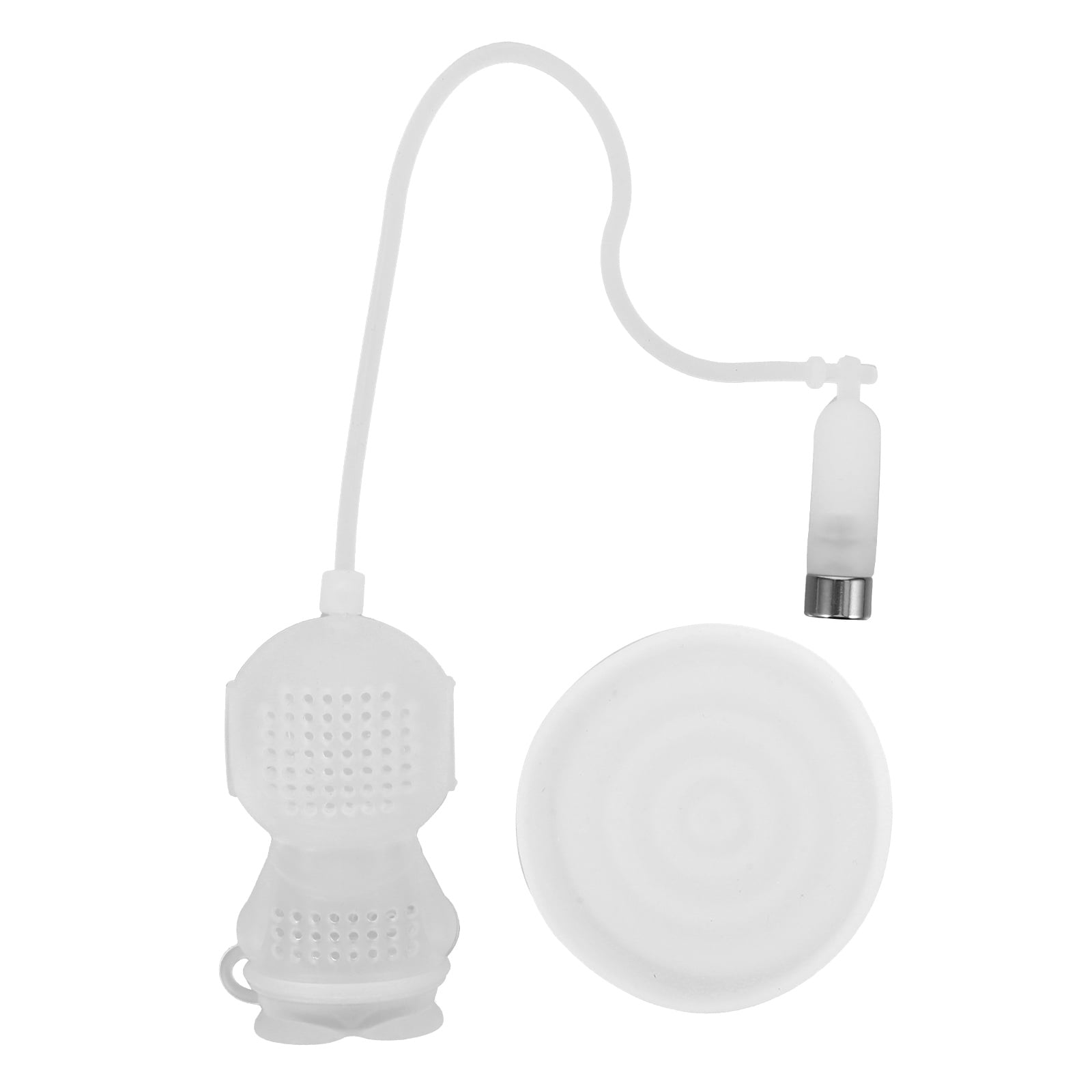 FRCOLOR Diver Tea Strainer Reusable Silicone Tea Infuser Loose Leaf ...