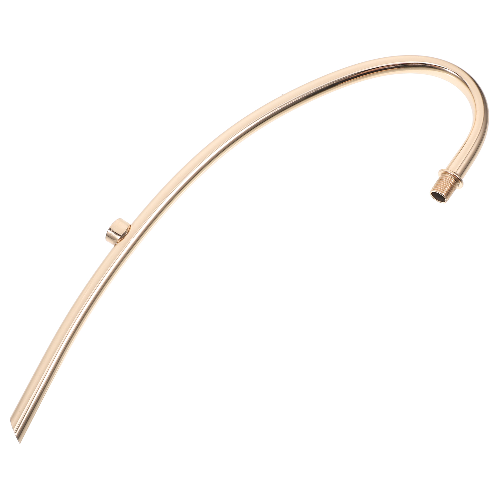 FRCOLOR Diy Lamp Stem Curved Lamp Stem Threaded Lamp Tube Metal Lamp ...