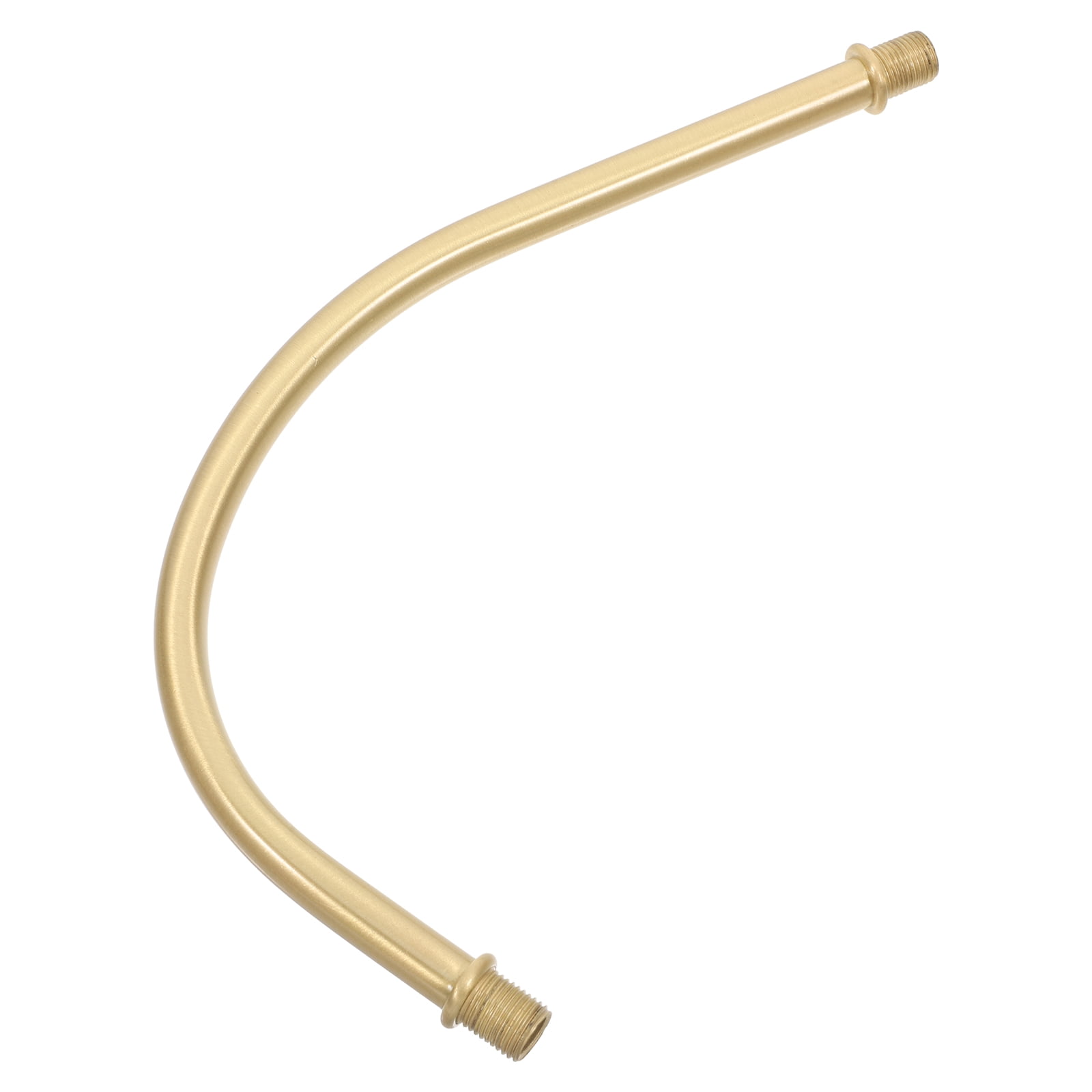 FRCOLOR Diy Lamp Stem Curved Lamp Stem Threaded Lamp Tube Metal Lamp ...