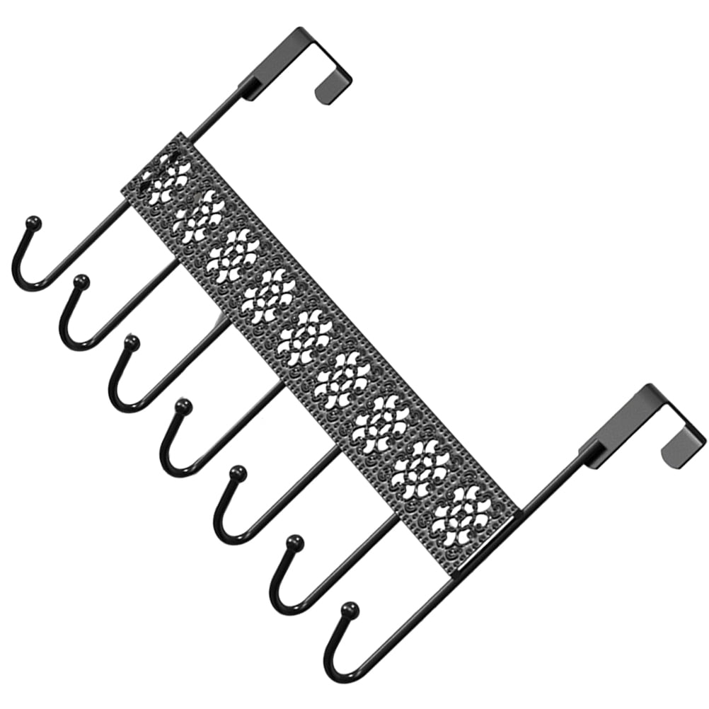 FRCOLOR Door Towel Hanger Rack Hanging Bathrobe Rack Bathroom Wall ...