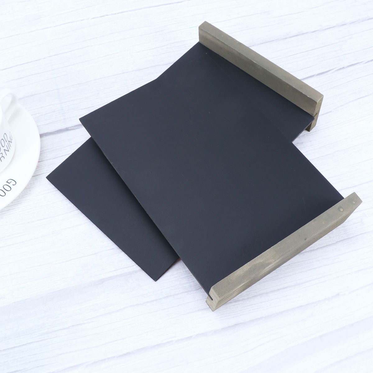 FRCOLOR Double Sided Portable Blackboard with Base for Writing Perfect ...