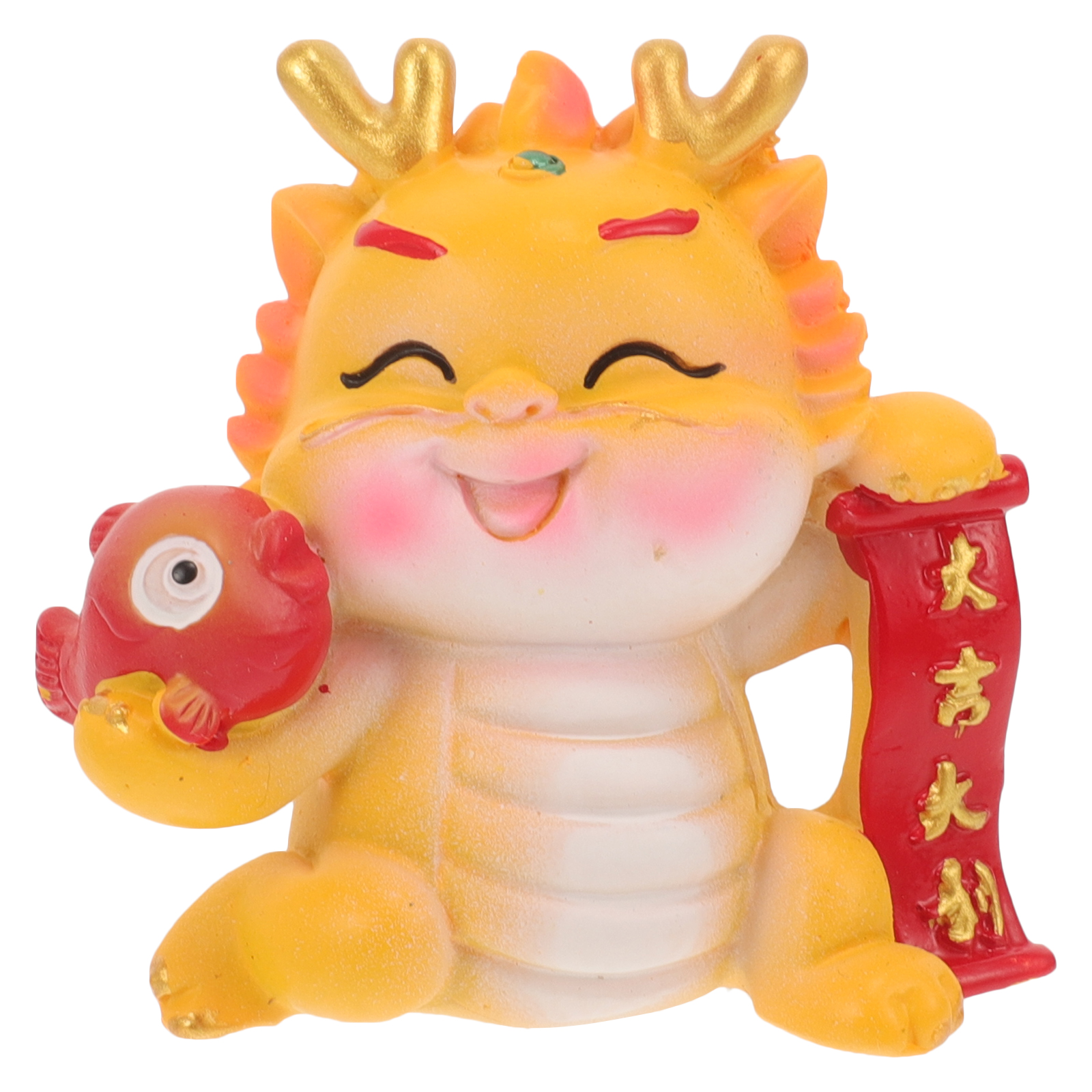 FRCOLOR Dragon Statue Chinese Dragon Decor Desktop Dragon Sculpture ...