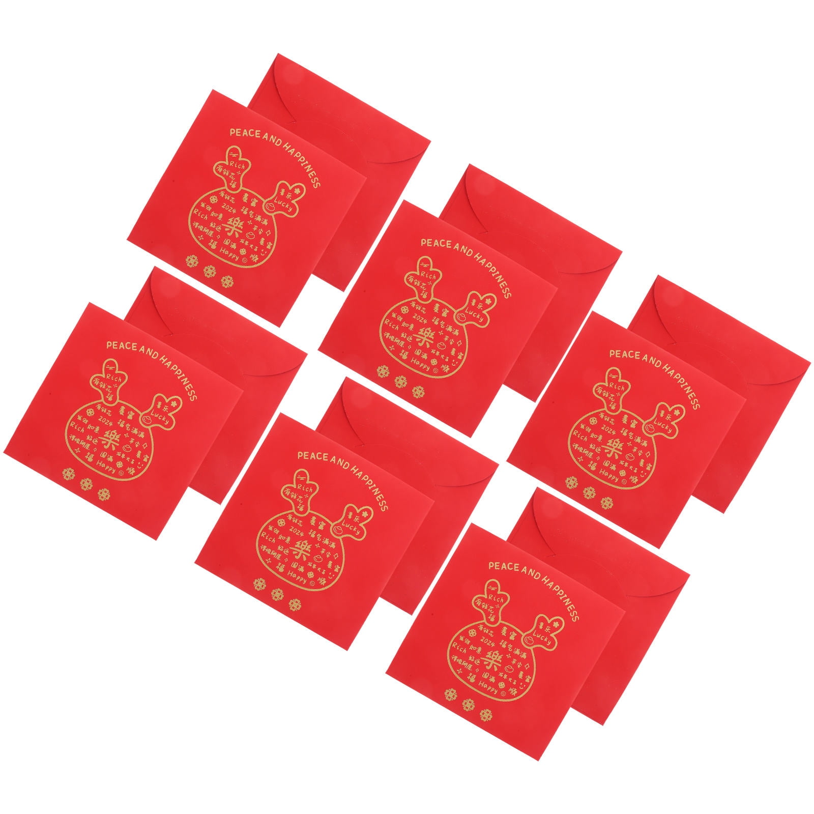 FRCOLOR Dragon Year Red Envelopes for Chinese New Year Parties Made ...