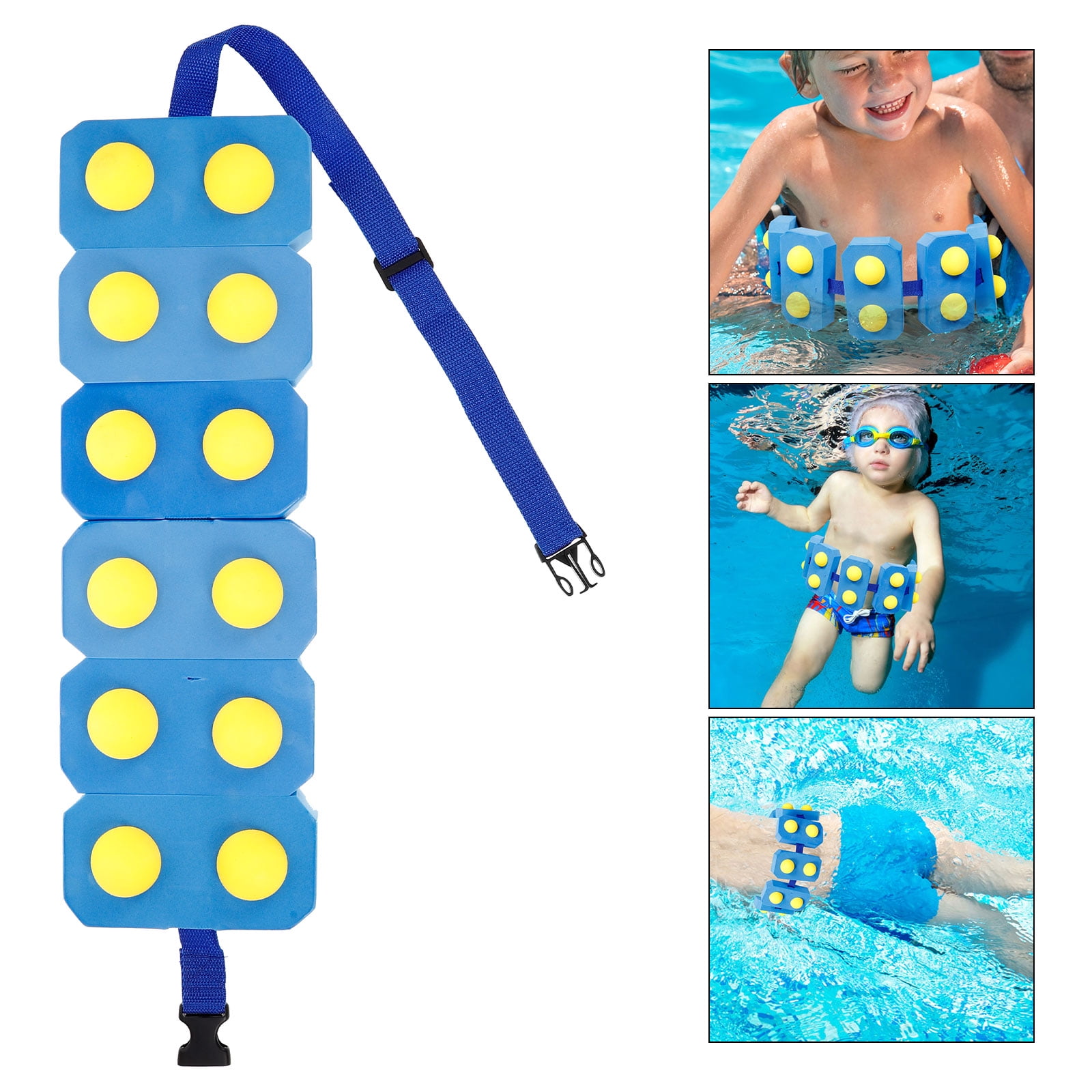 FRCOLOR EVA Swim Float Belt Adjustable Back Float Float Pool Belt Water ...