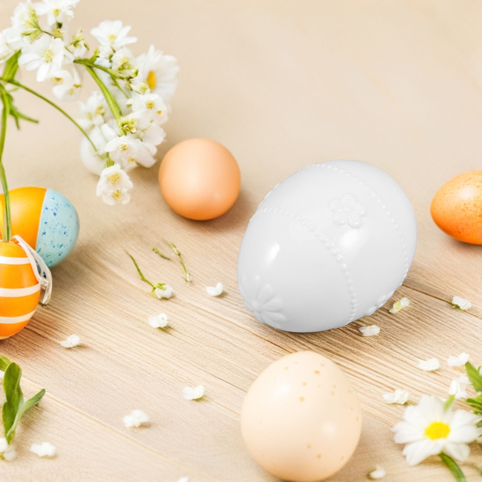 FRCOLOR Easter Table Decorations Ceramic Egg Decoration for Easter ...