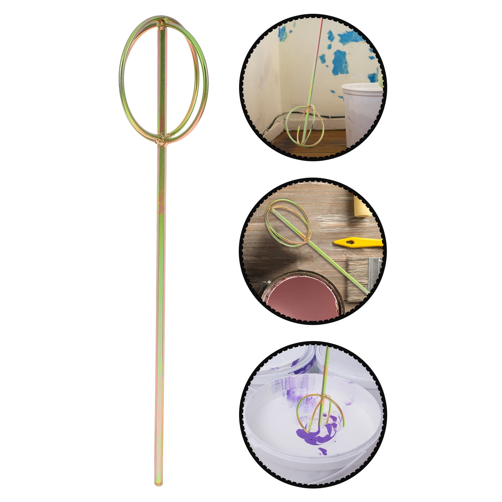 FRCOLOR Efficient Drill Mixer Attachment Electric Drill Mixing Rods for ...