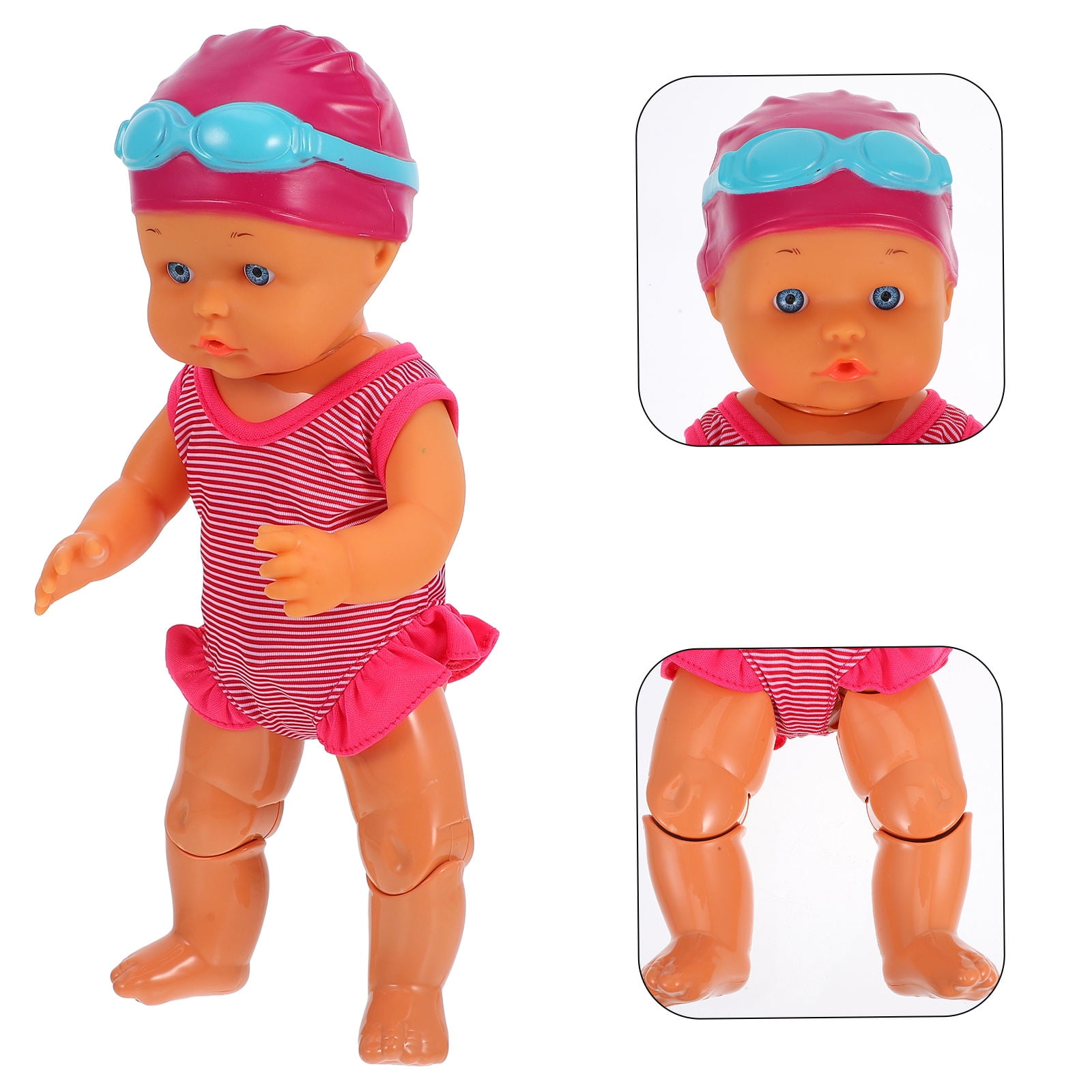 PAMINGONO Doll Swimming Pool Multi For Outdoor Summer 1Pcs 13.8X5.5X3 ...