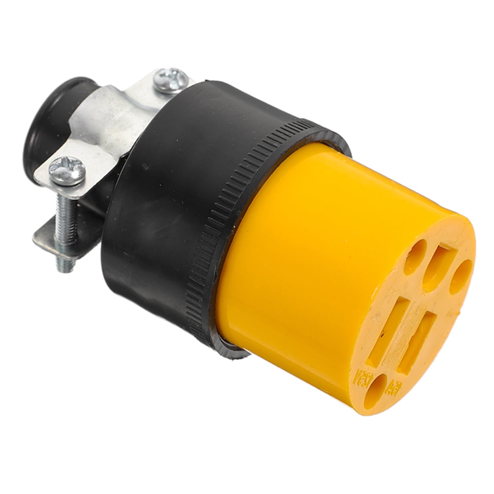 FRCOLOR Electrical Plug End Replacement 3-Prong Grounding Plug Cord ...