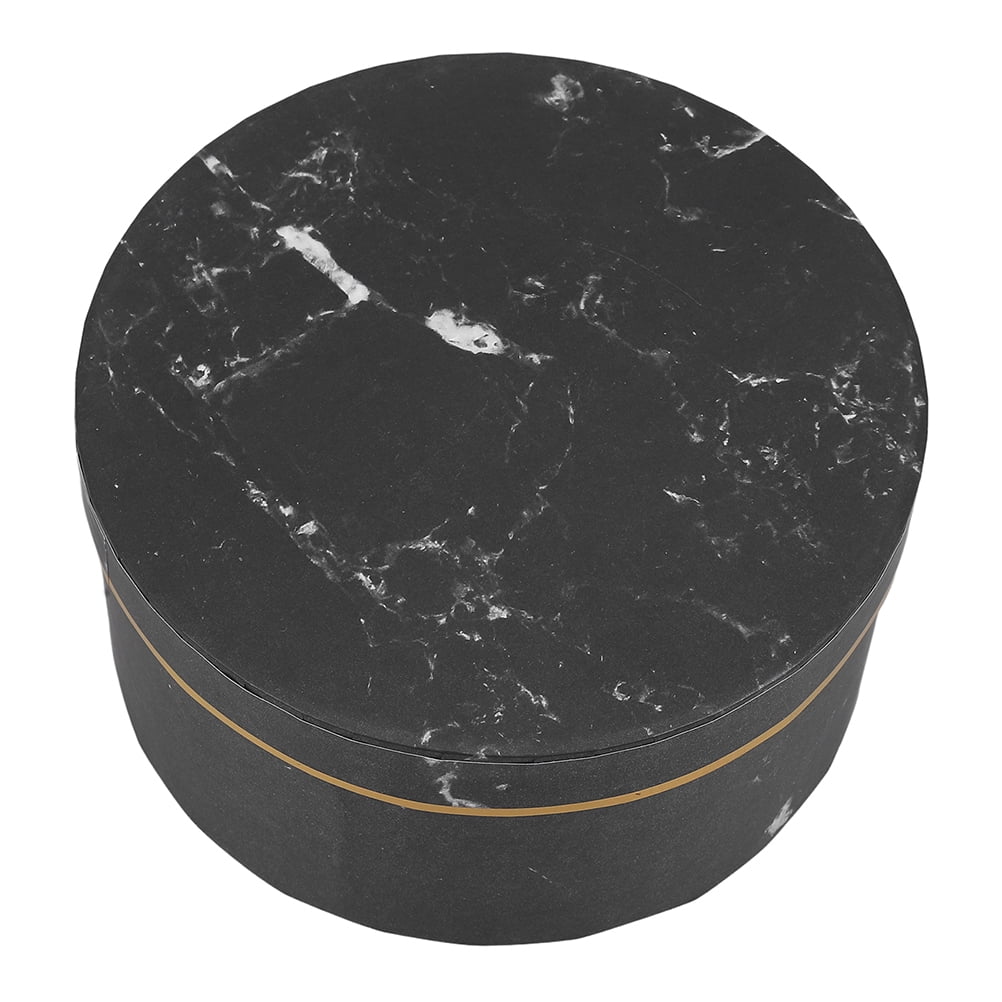 FRCOLOR Elegant Round Present Box With Lid For Flower Arrangements ...