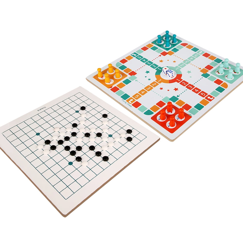 HORIALENCE Flying Chess Game Design Kids Travel Game 1Set 30x30in ...