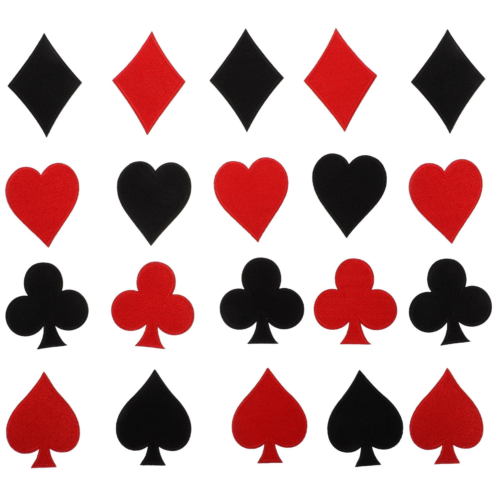 FRCOLOR Embroidered Patch for Decor Assorted Color Polyester Creative ...