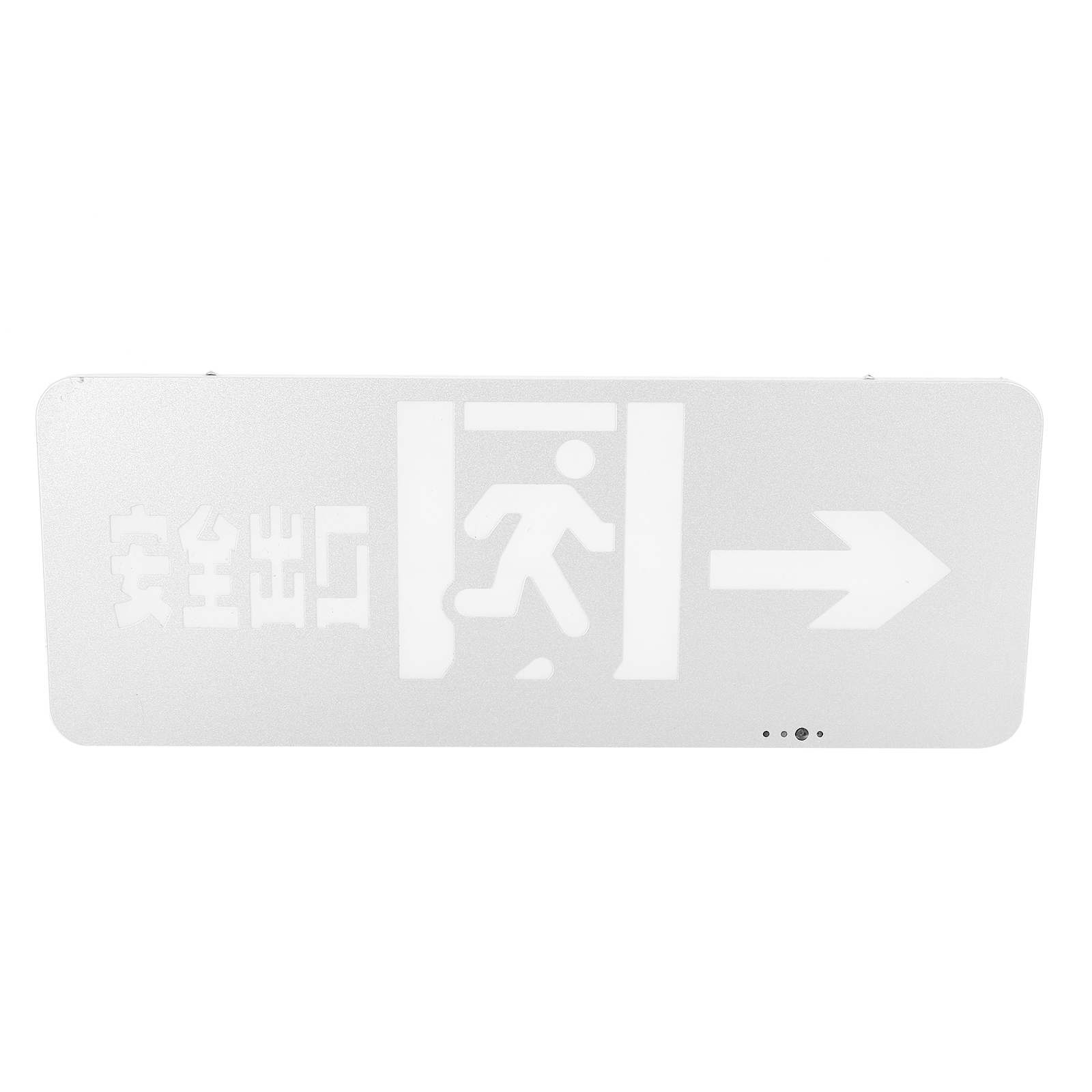 FRCOLOR FRCOLOR Emergency Exit Sign and Hanging LED Light with 1 Set of ...