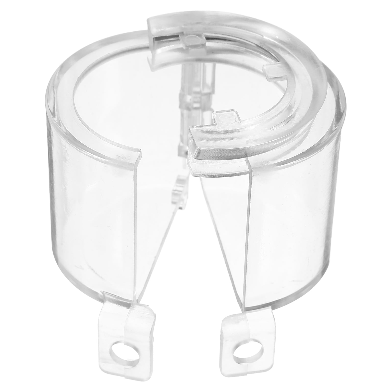 FRCOLOR Emergency Stop Button Lockout Transparent Plastic Switch Cover ...