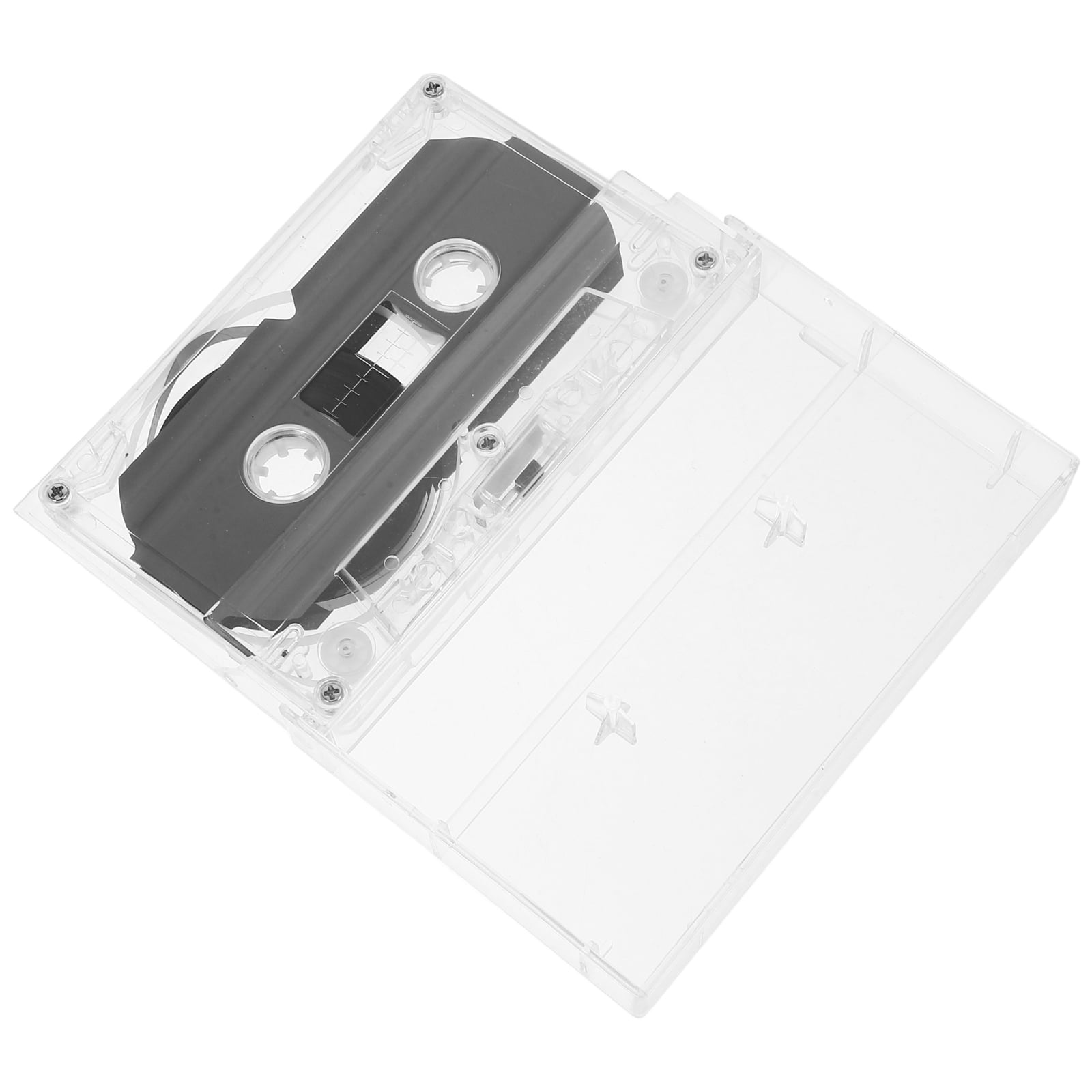 FRCOLOR Empty Blank Cassette Transparent Holder Single Disk Record ...