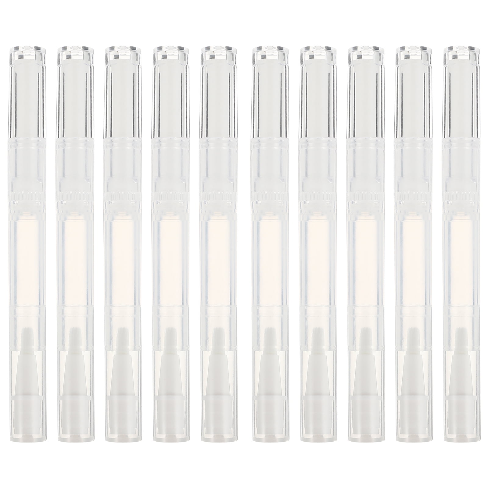 FRCOLOR Empty Pens 10pcs Transparent Empty Tubes Rotary Pens Nail Oil ...