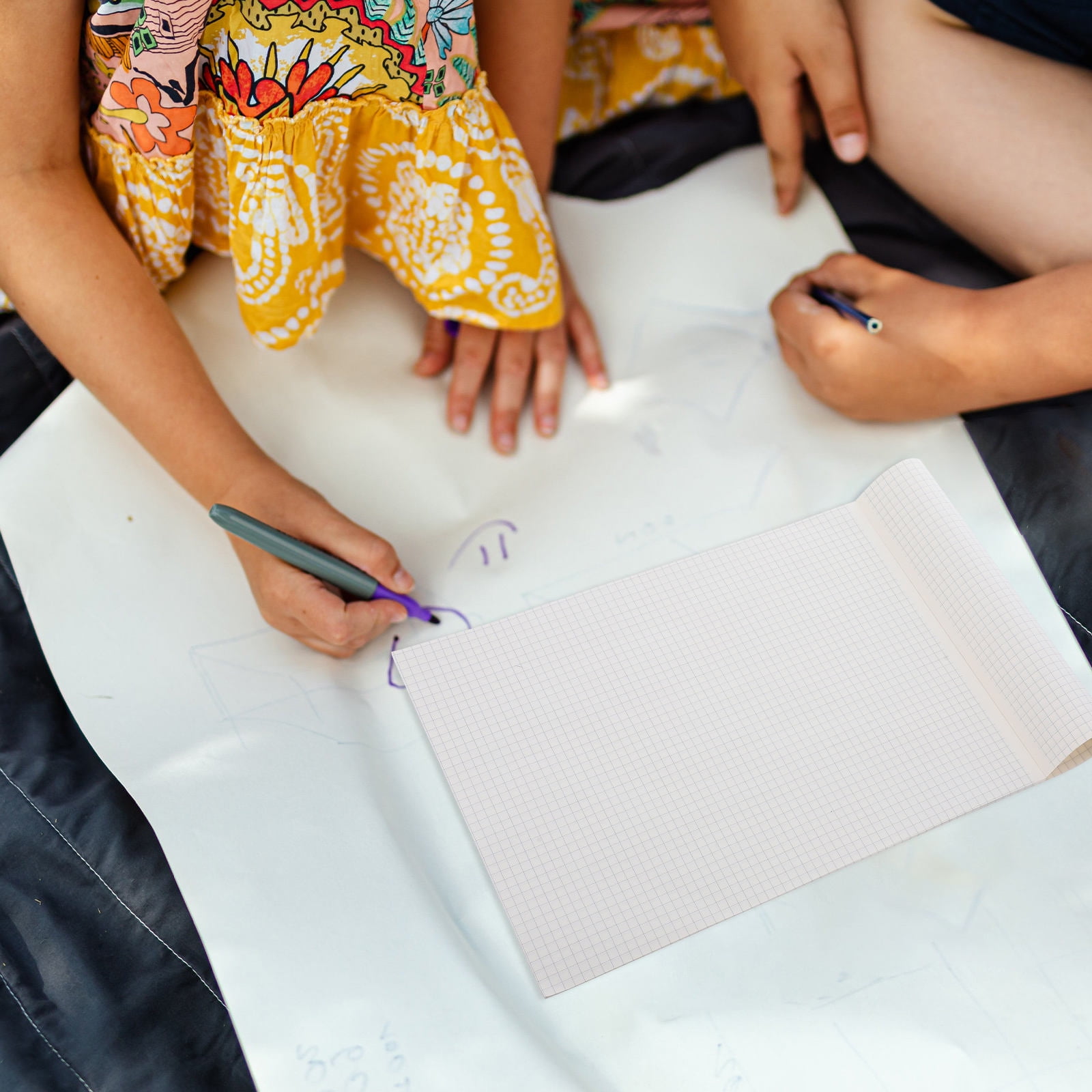 FRCOLOR Engineering Notebook With Grid Paper Blank Grid Paper Pad ...