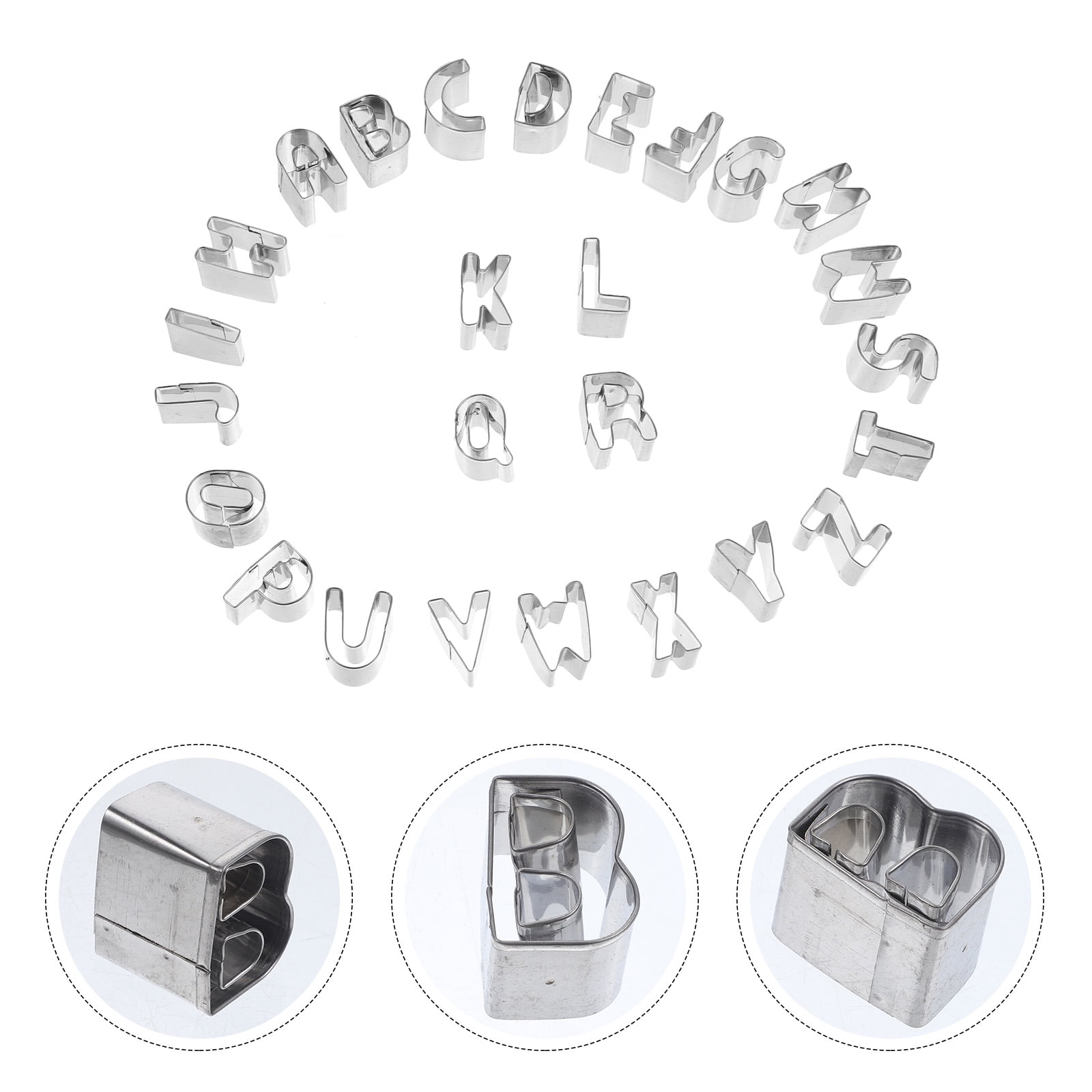 ELAYARD Cupcake Baking Pan Alphabet Shape 1 Set - Walmart.com