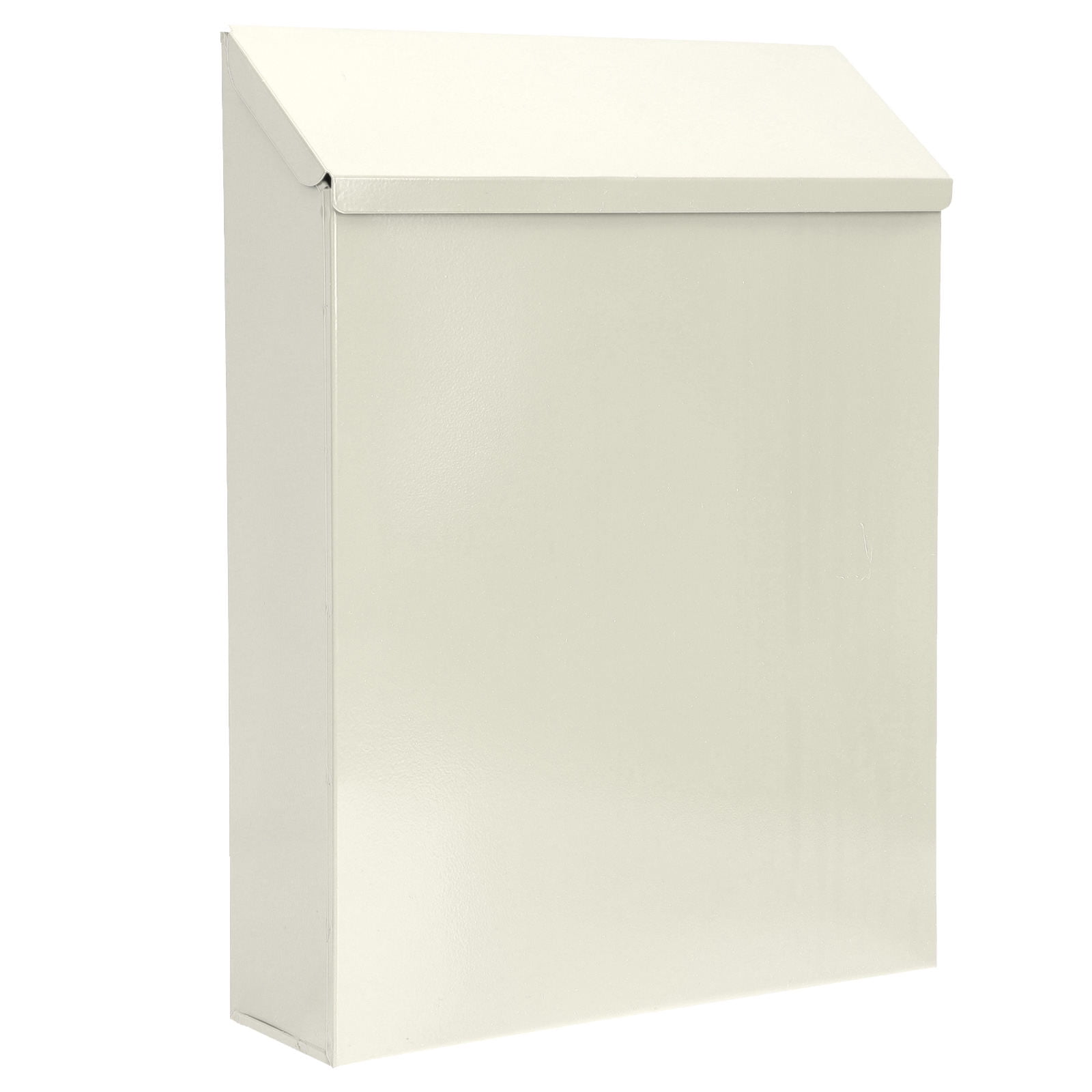 FRCOLOR 1Pcs Beige Iron Lockable Wall-Mounted Mailbox for Homeowners ...