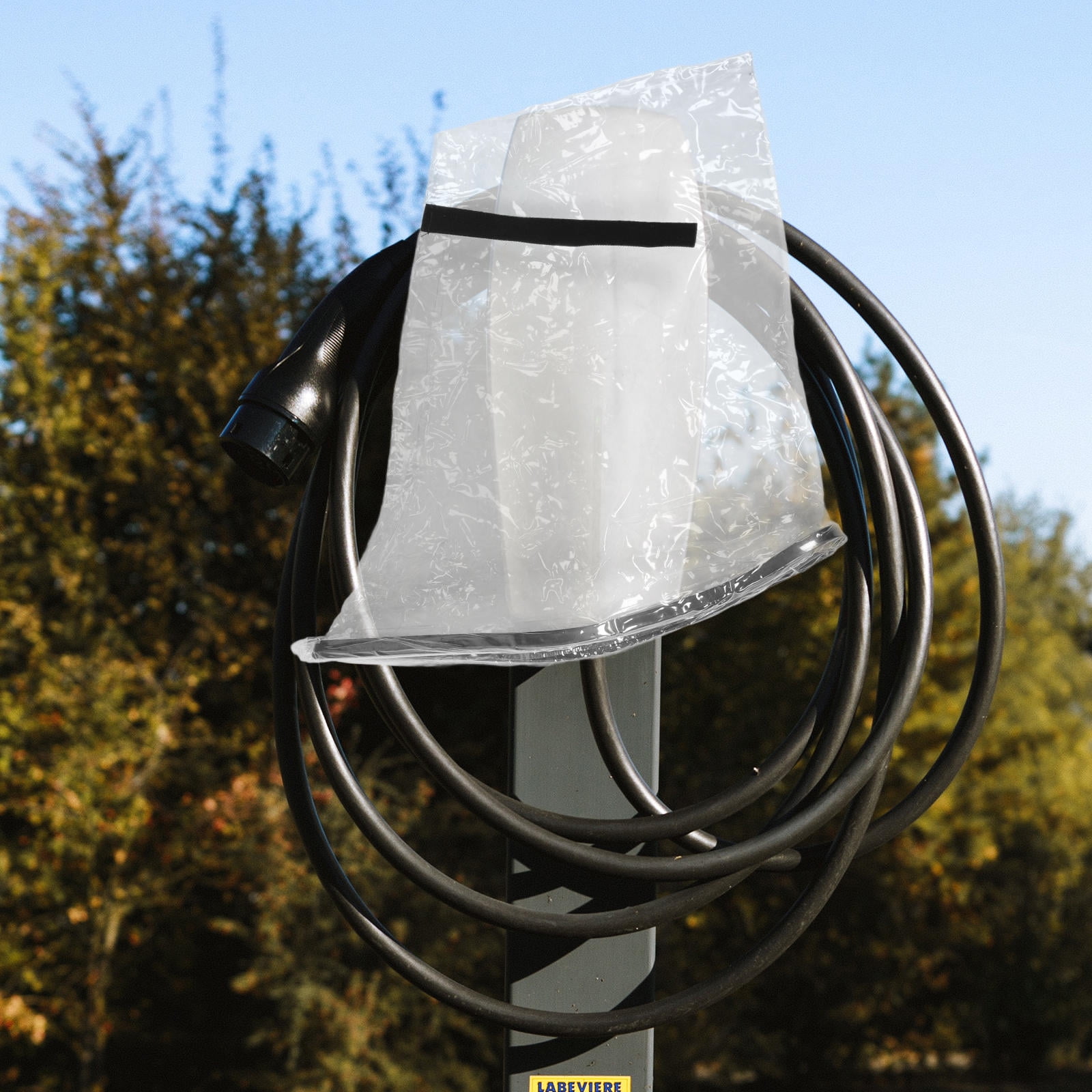 FRCOLOR Ev Charger Station Cover Charging Rain Cover Outdoor Charger ...