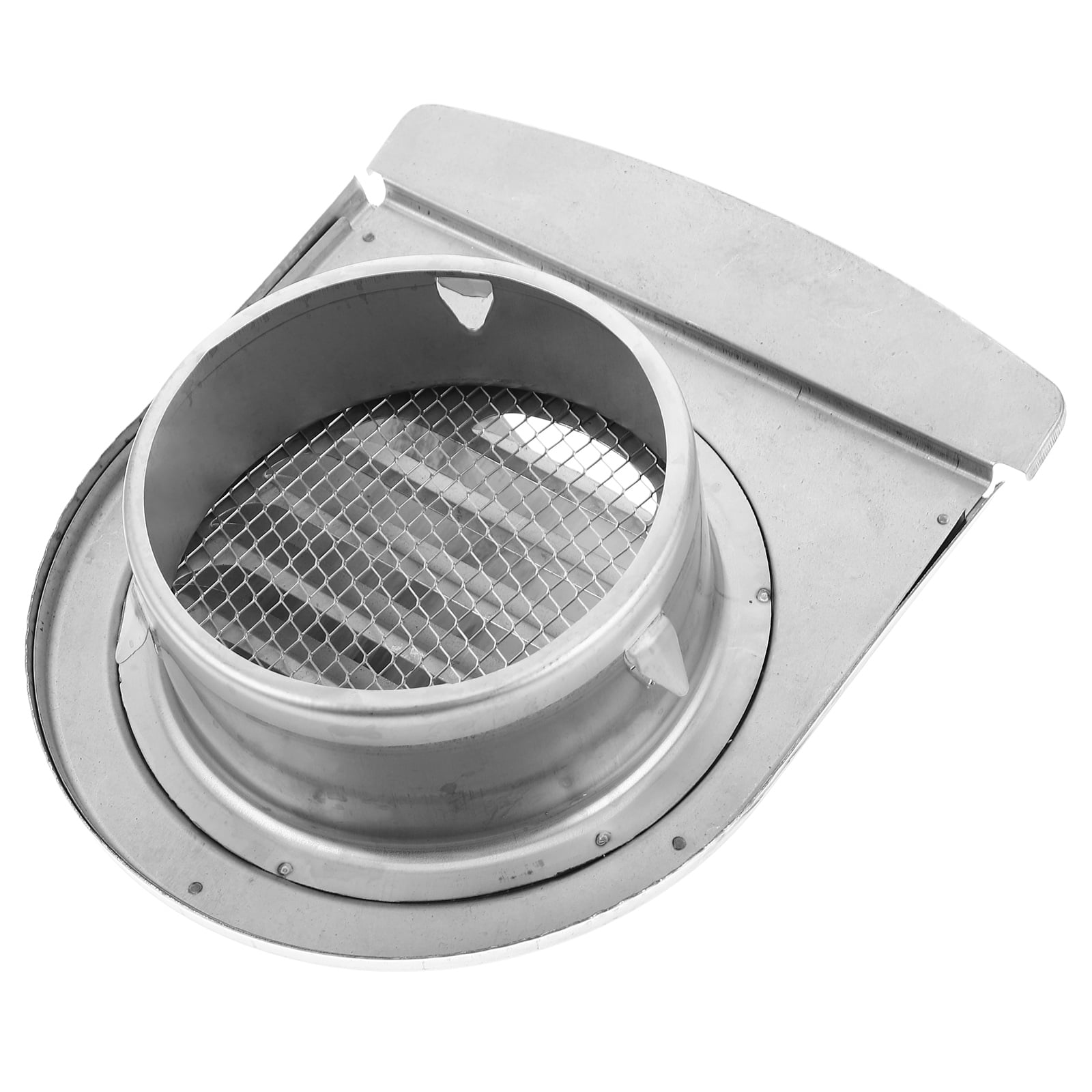 FRCOLOR Exhaust Air Vent Cover Round Grid Vent Cover Stainless Steel ...
