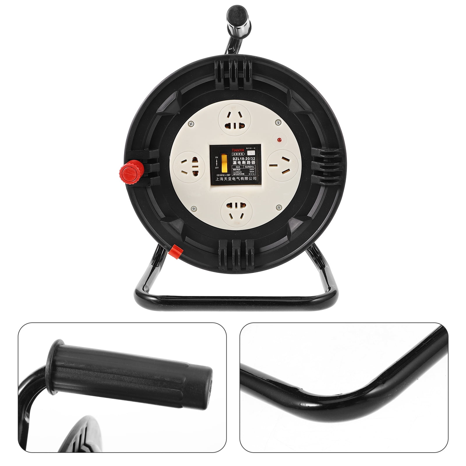 FRCOLOR Extension Cord Storage Reel Cable Organizer Cable Storage Reel ...