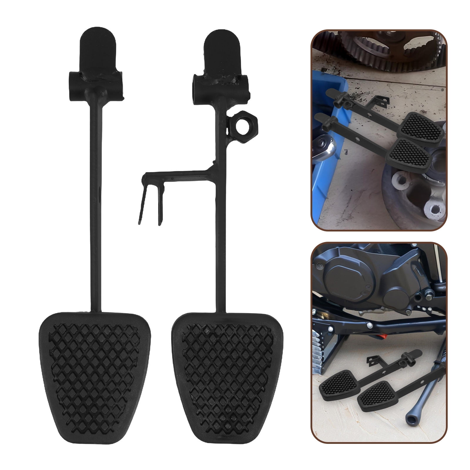 FRCOLOR FRCOLOR 1 Kart Break Pedals Nonslip Foot Rest Throttle ...