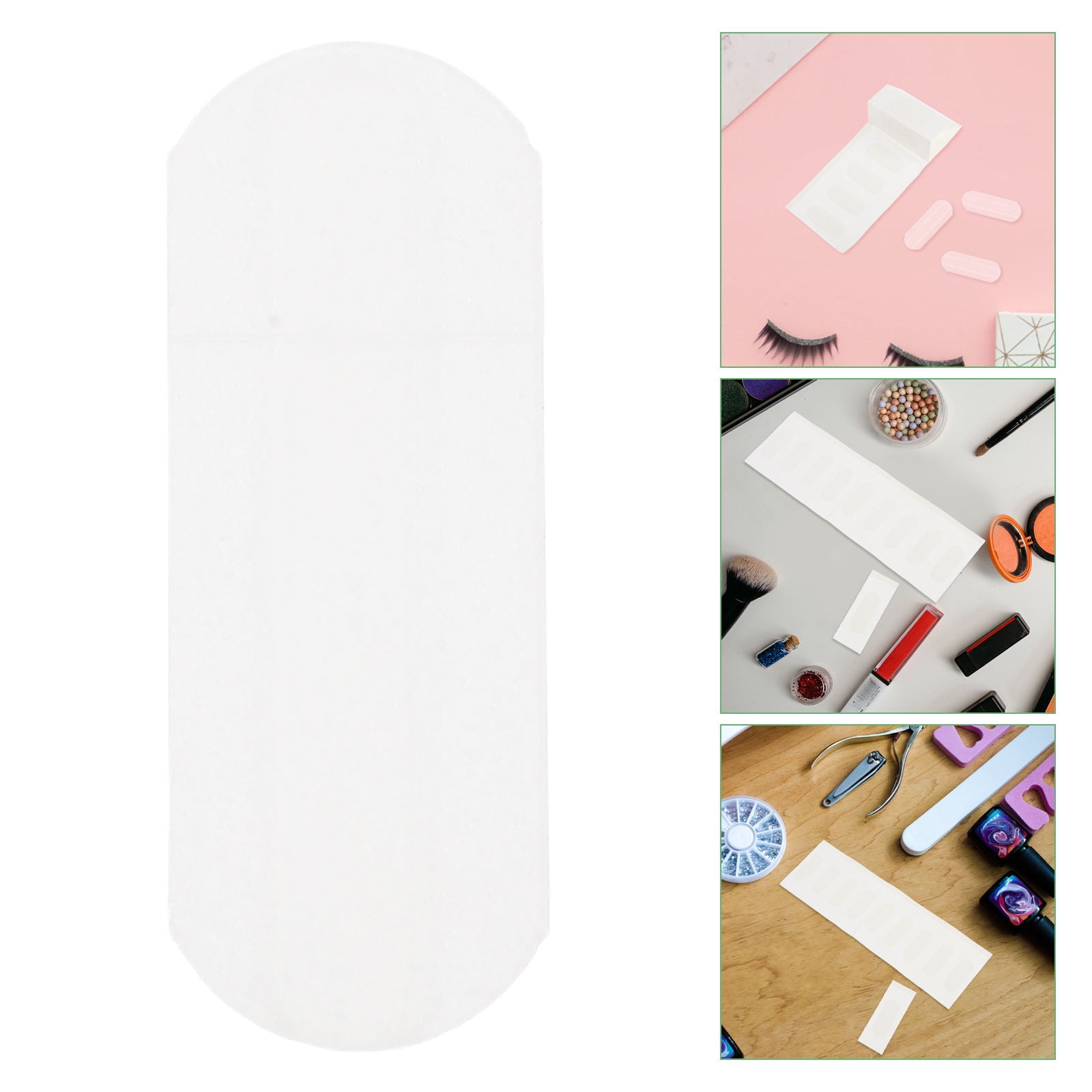 FRCOLOR FRCOLOR 10pcs Transparent Cosmetic Ear Stickers Vertical Ear ...