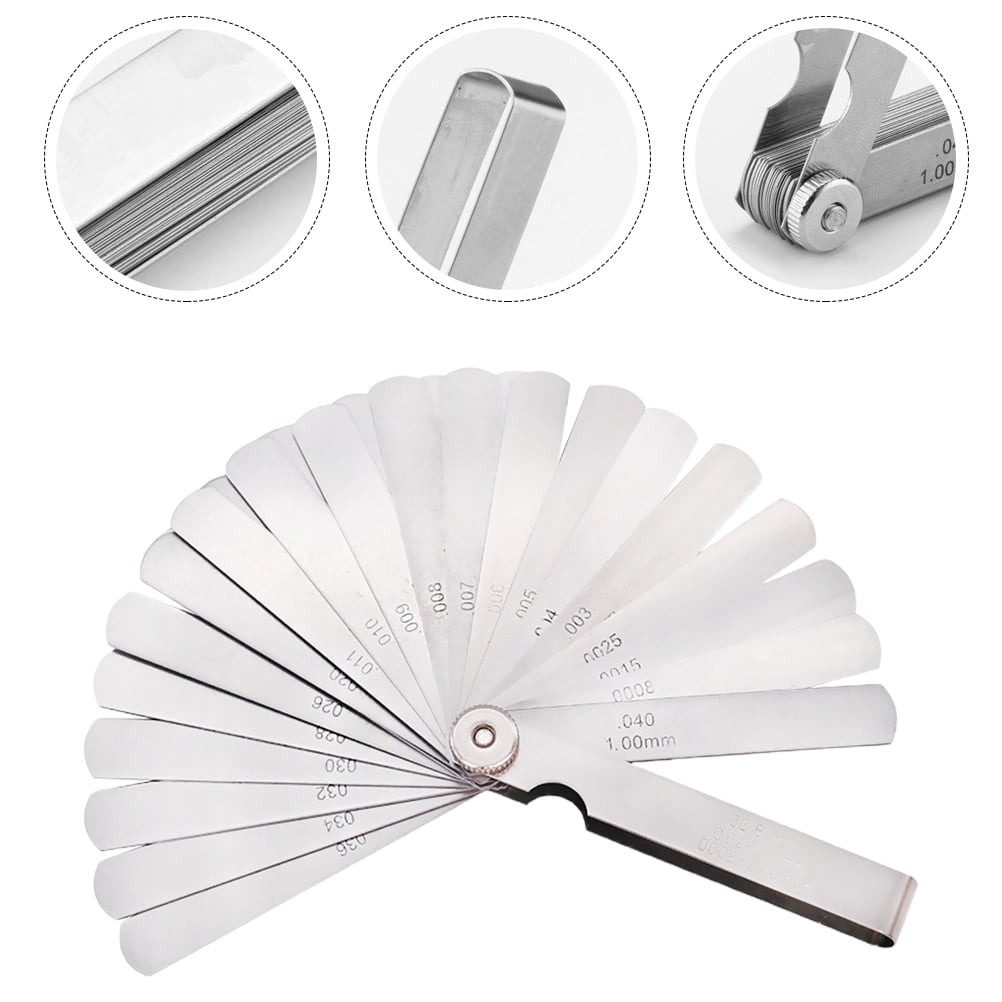 FRCOLOR Feeler Gauge for Measuring Thickness with Stainless Steel ...