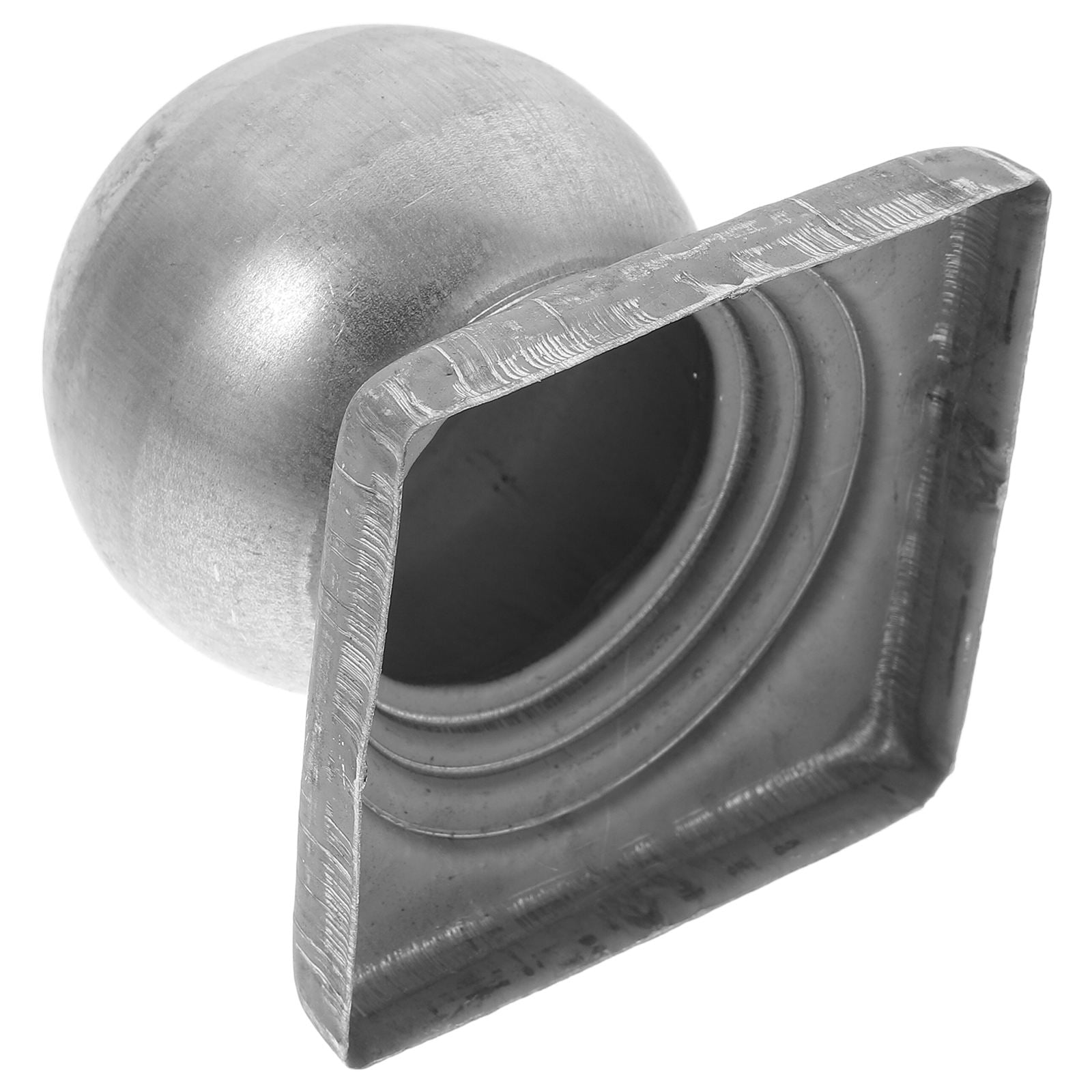 FRCOLOR Fence Post Cap Metal Fence Cap Ball Shaped Post Cap Fence ...