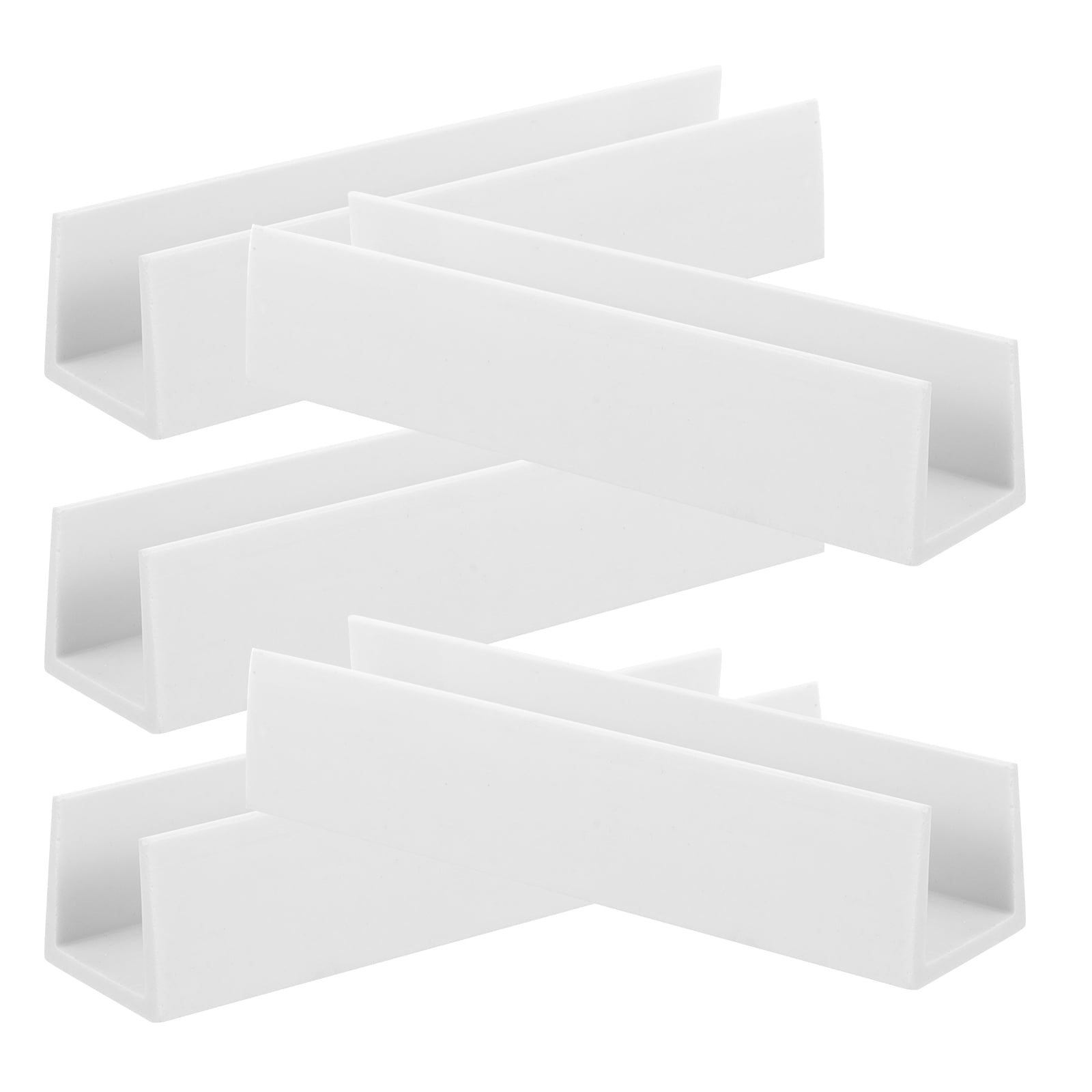 FRCOLOR Fence Reinforcement Groove 5PCS Durable Practical U Shape ...