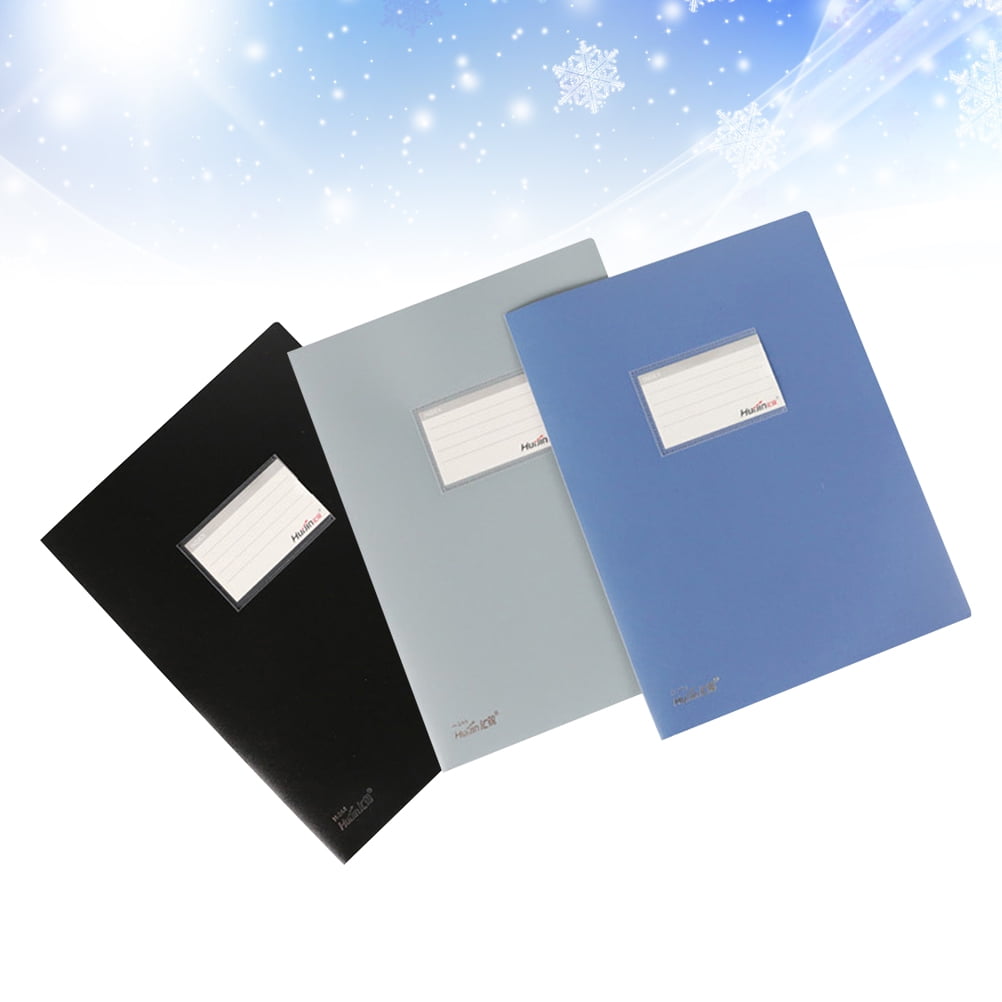 FRCOLOR File Double Slip Pocket Folder Conference Report Insert Test ...