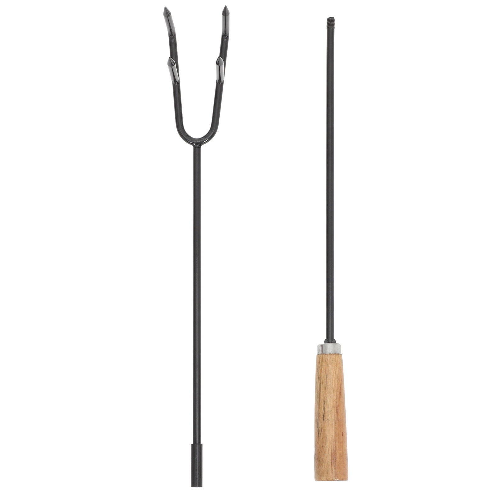 FRCOLOR Fire Poker For Outdoor Fire Pits Long Handled Fire Hook For ...