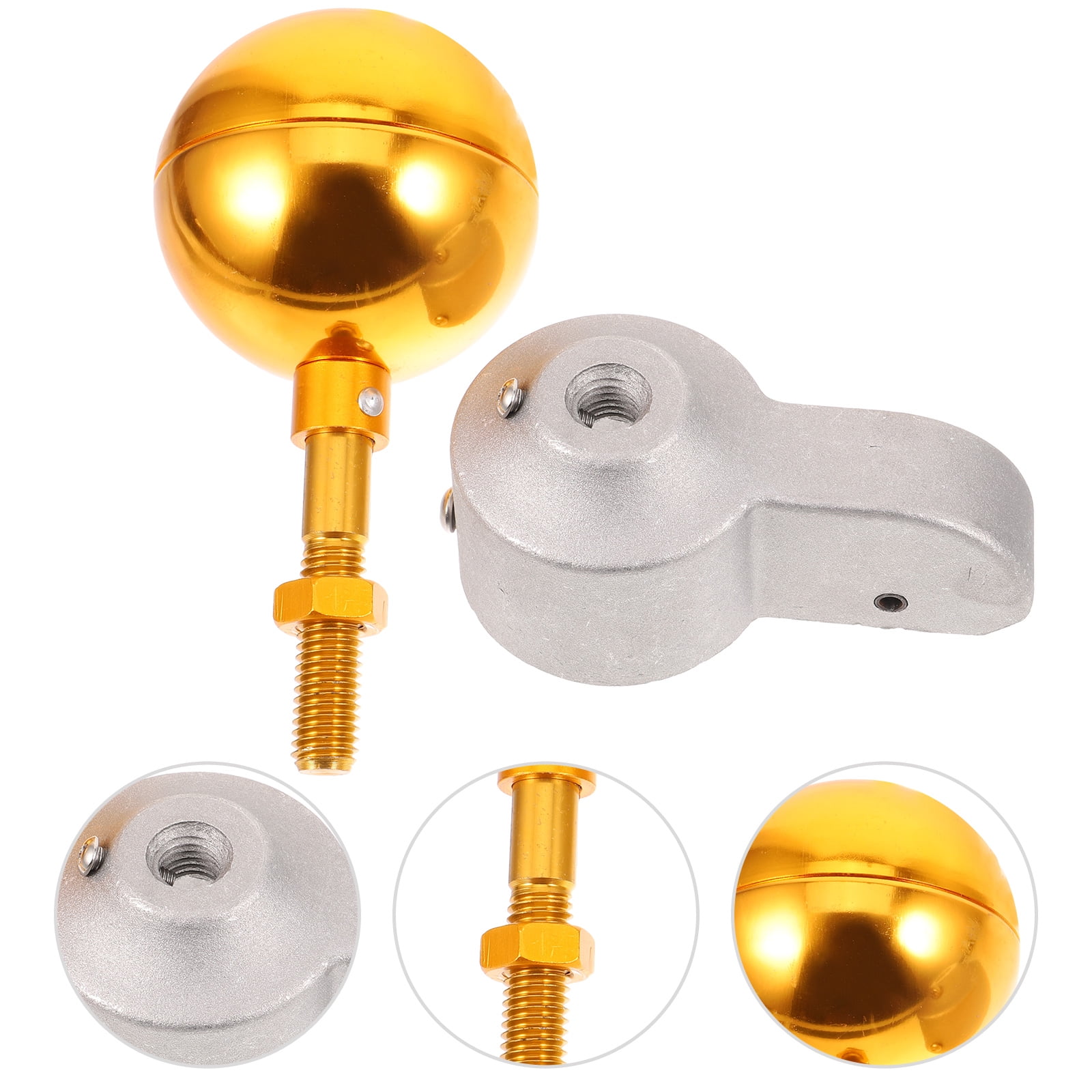 FRCOLOR Flag Pole Pulley Truck Flagpole Stationary Poles Accessories ...