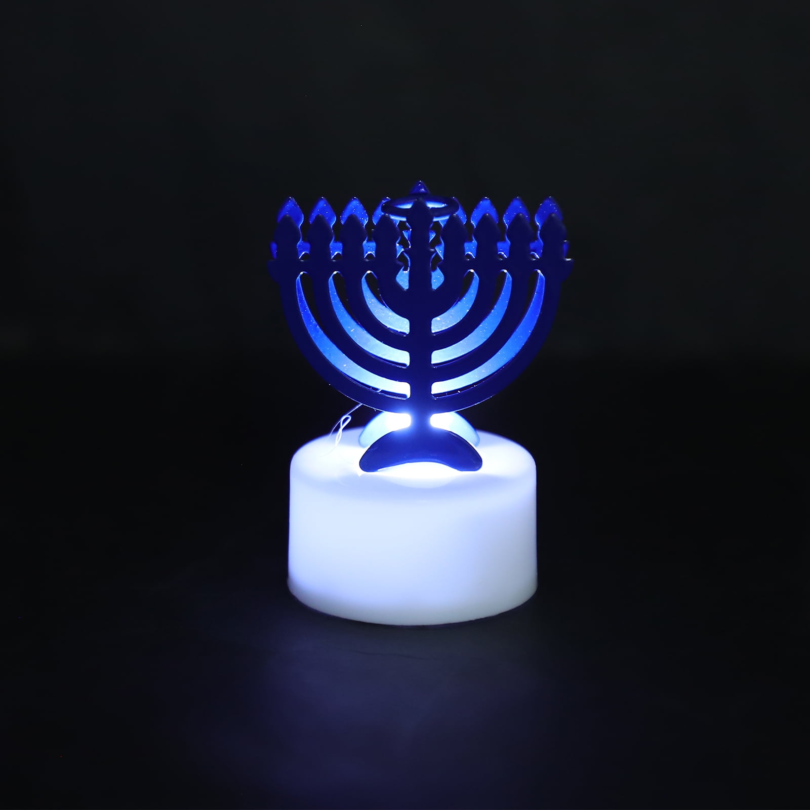 FRCOLOR Flameless Led Jesus Candle Lamp Religious Decoration For Church ...