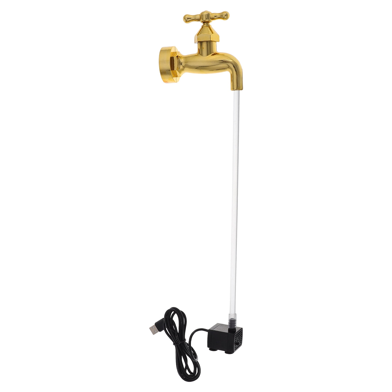 FRCOLOR Floating Faucet Water Fountain Unique Garden Flowing Faucet ...