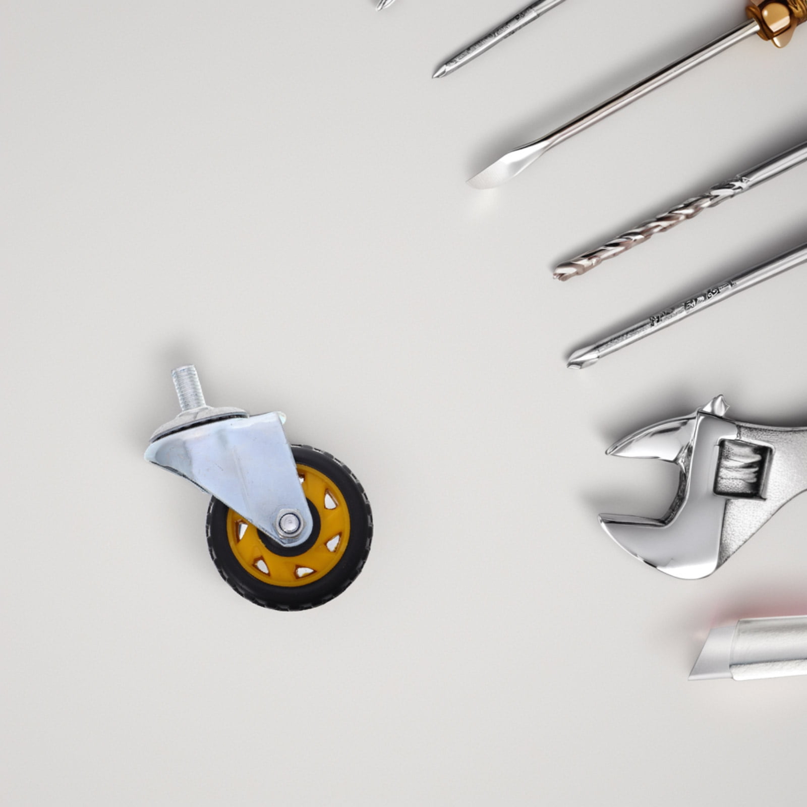 FRCOLOR Floor Jack Caster Part Hydraulic Trolley Jack Wheel Horizontal ...