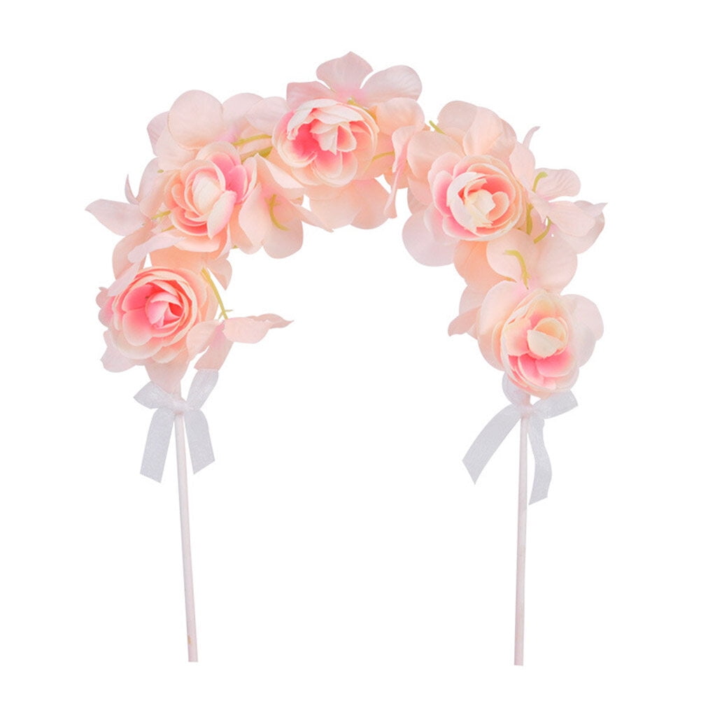 FRCOLOR Flower Arch Cake Topper Cake Decoration Cake Topper - Walmart.com