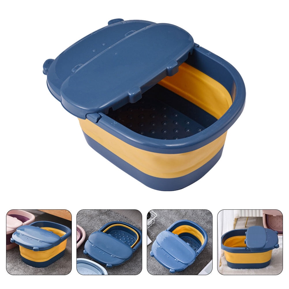 FRCOLOR Foldable Foot Bath Spa Pedicure Soak 按摩 脚桶 Basin Folding ...