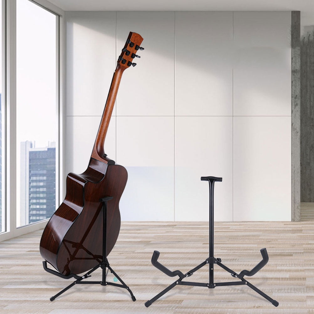 FRCOLOR Folding Design Guitar Stand Adjustable Instrument Stand Floor ...