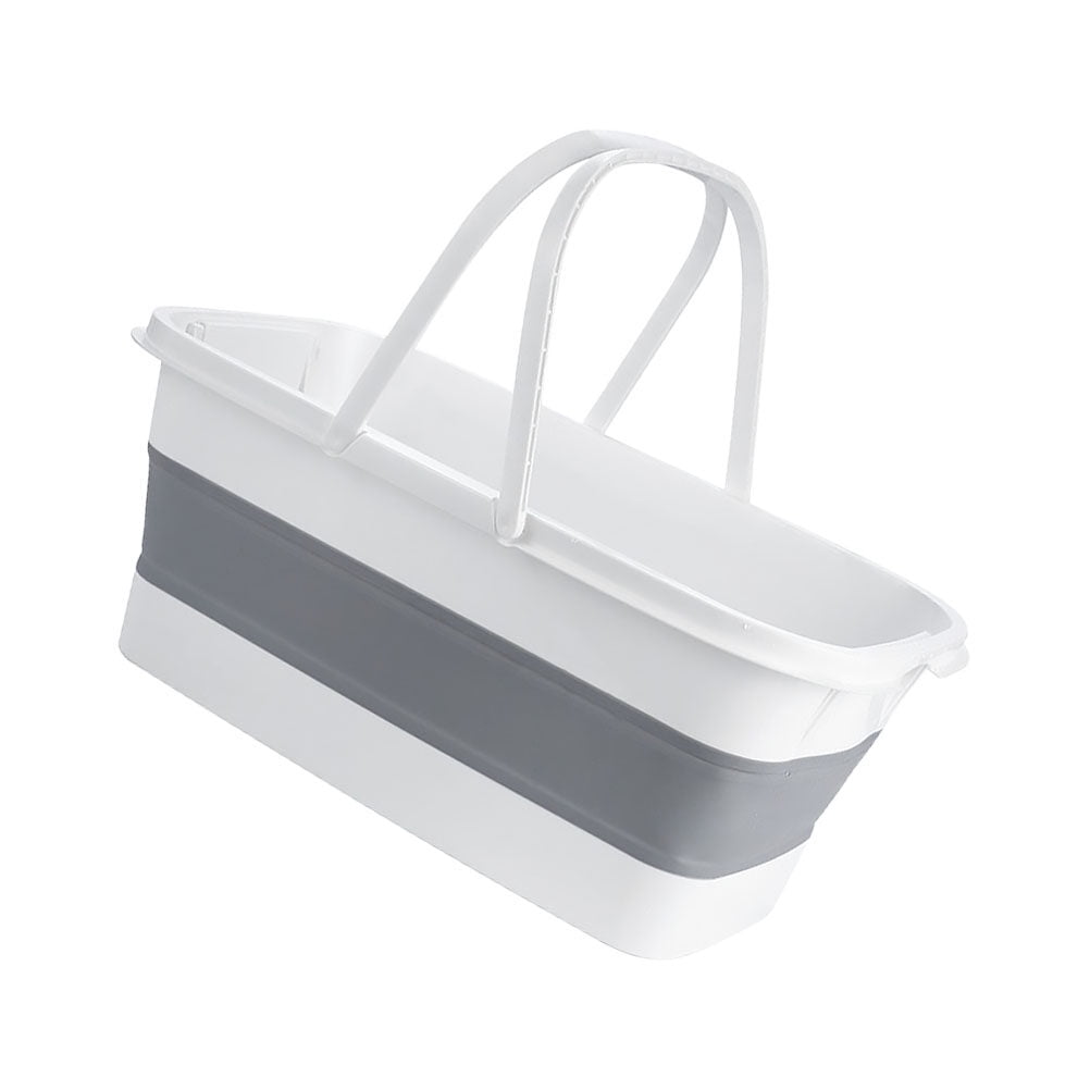 FRCOLOR Folding Laundry Tub Sink with Handle Buckets Portable Bathtub ...