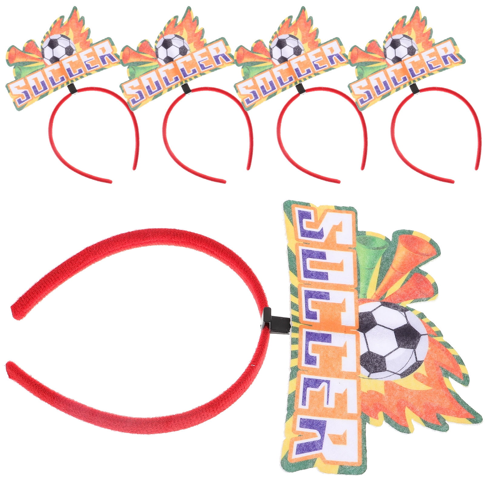 FRCOLOR Football Headband for Fans Assorted Color Nonwoven Fabric ...