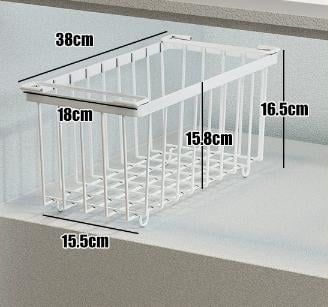FRCOLOR Freezer Wire Baskets Refrigerator Organizer Pantry Organizer ...