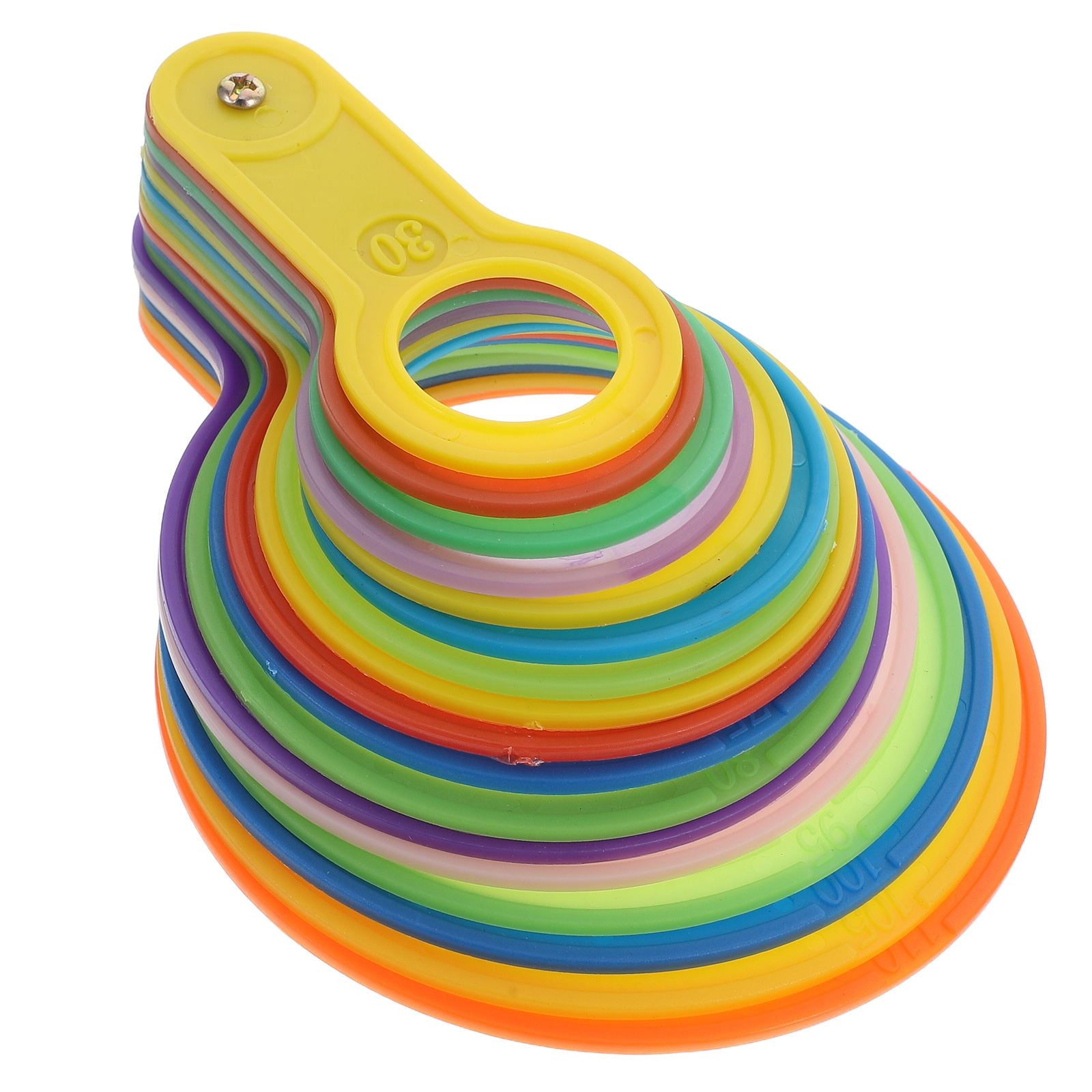 FRCOLOR Fruit Diameter Measuring Circles Fruit Vegetable Size ...