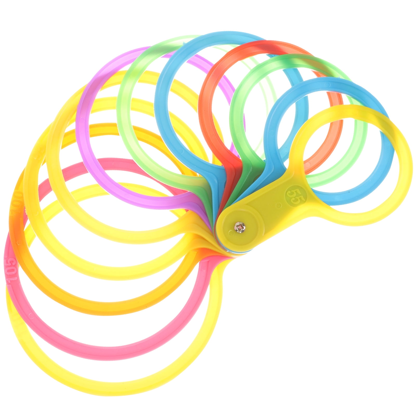 FRCOLOR Fruit Measuring Ring 1 Set Plastic Fruit Grading Board Diameter ...