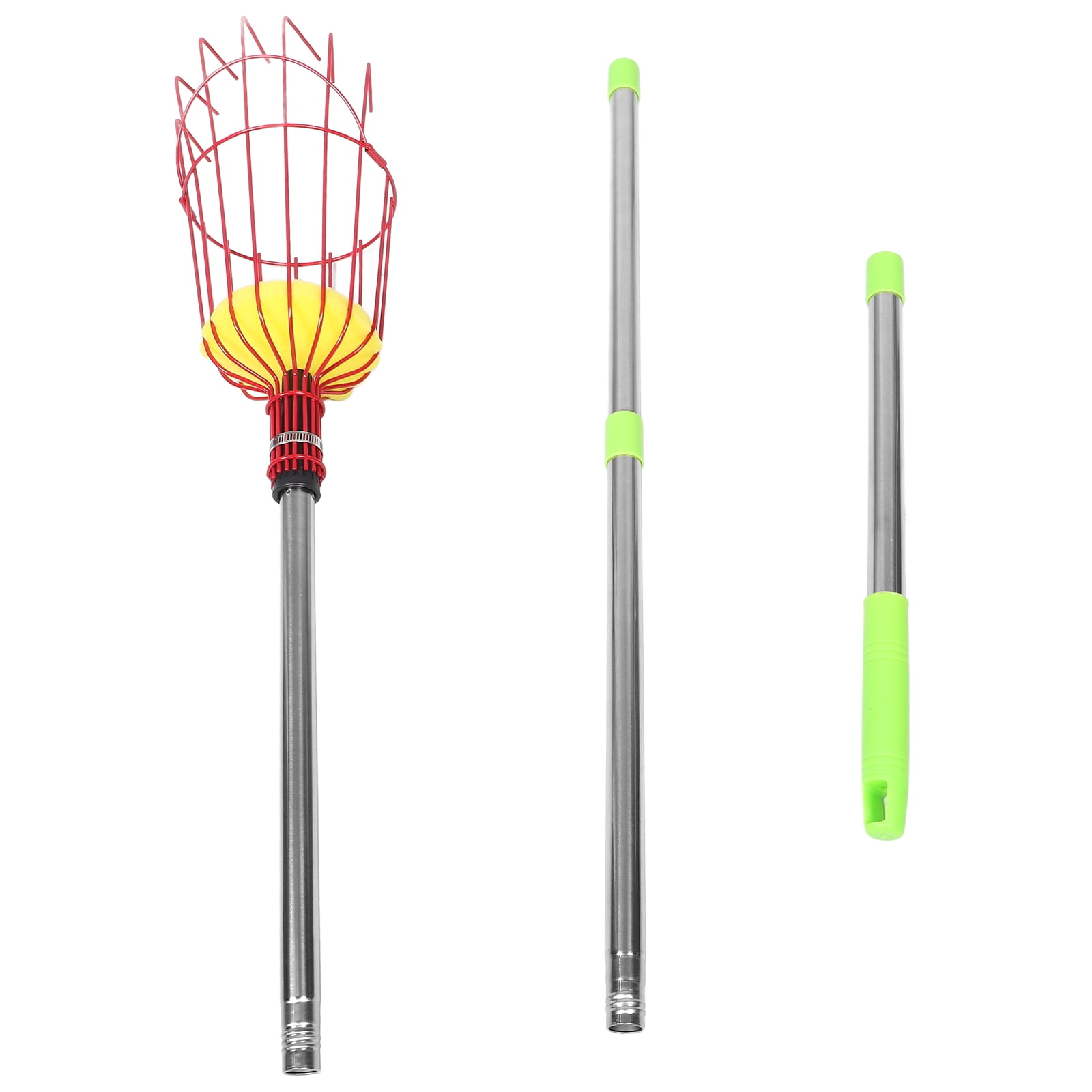FRCOLOR Fruit Picker Telescoping Apple Picker Pole With Basket ...