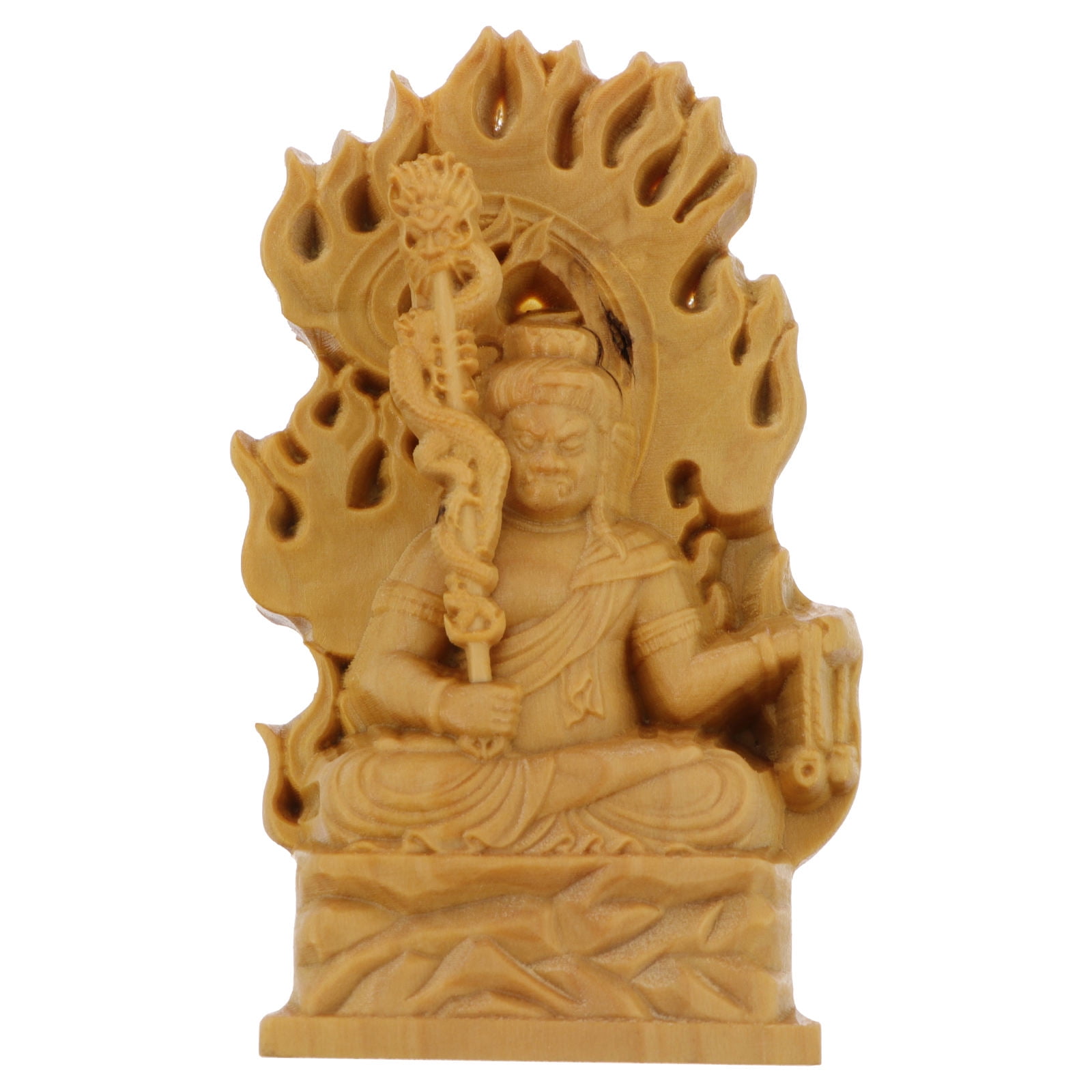 FRCOLOR Feng Shui Decor Acalanatha Buddha Statue with Exquisite Details ...