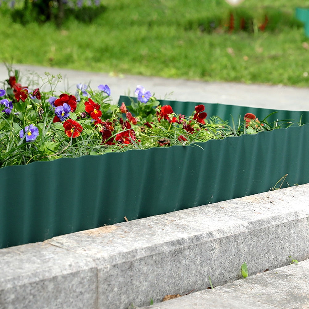 FRCOLOR Garden Landscape Edging Border Plastic Fence Landscape Edging ...