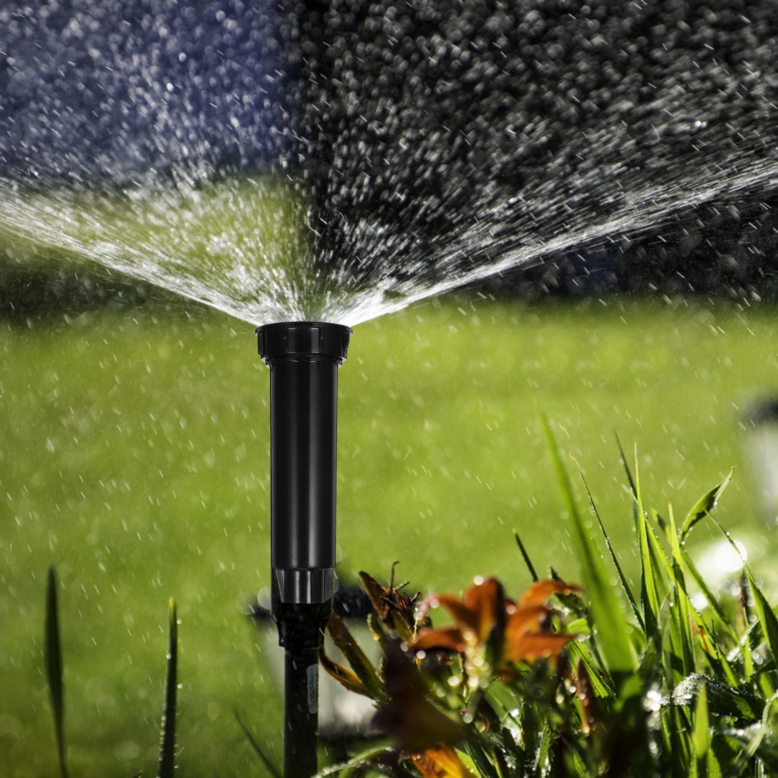 FRCOLOR Garden Sprinkler Spike Professional Sprayer Stake Multi-use ...