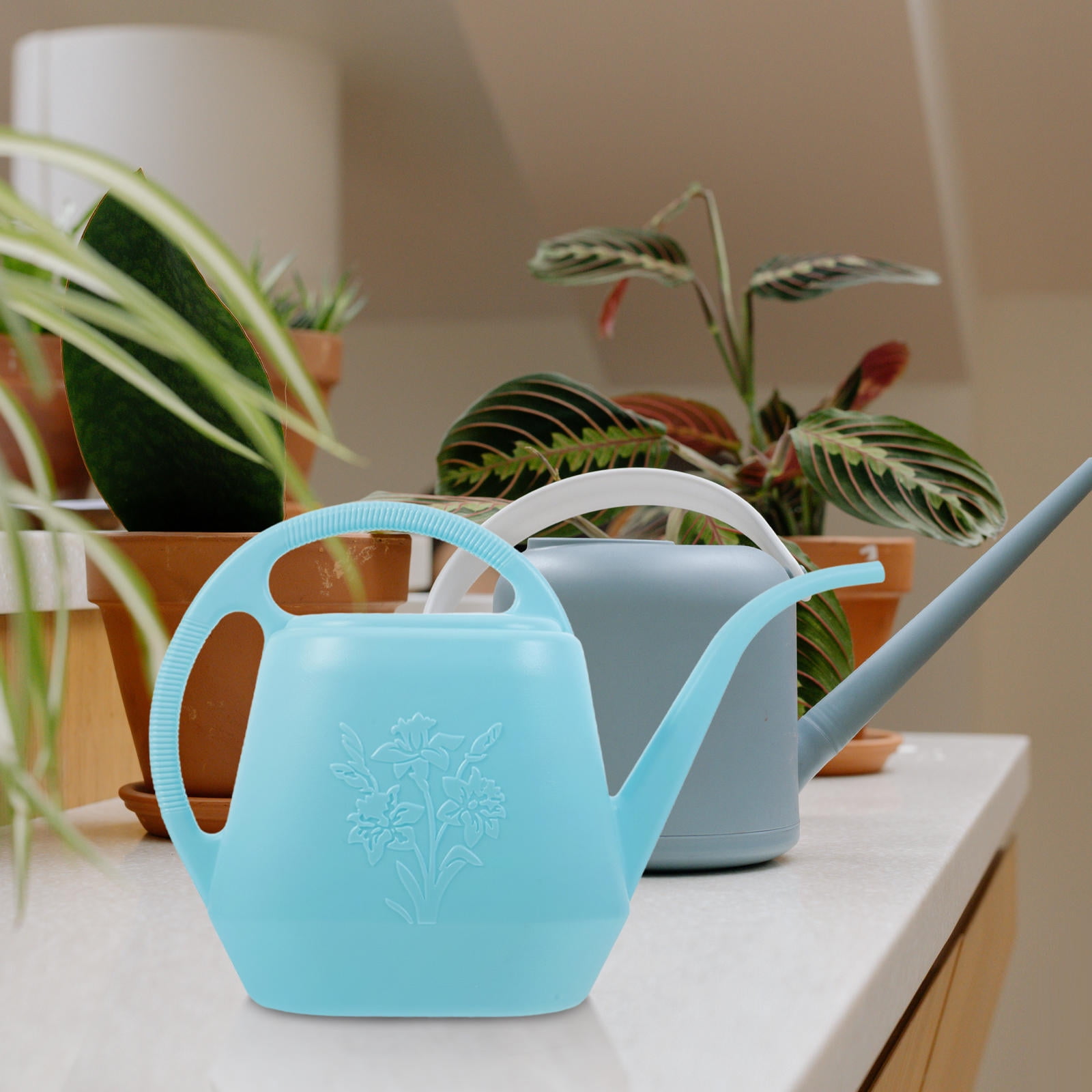 FRCOLOR Garden Watering Can with Long Spout Watering Kettle Large ...